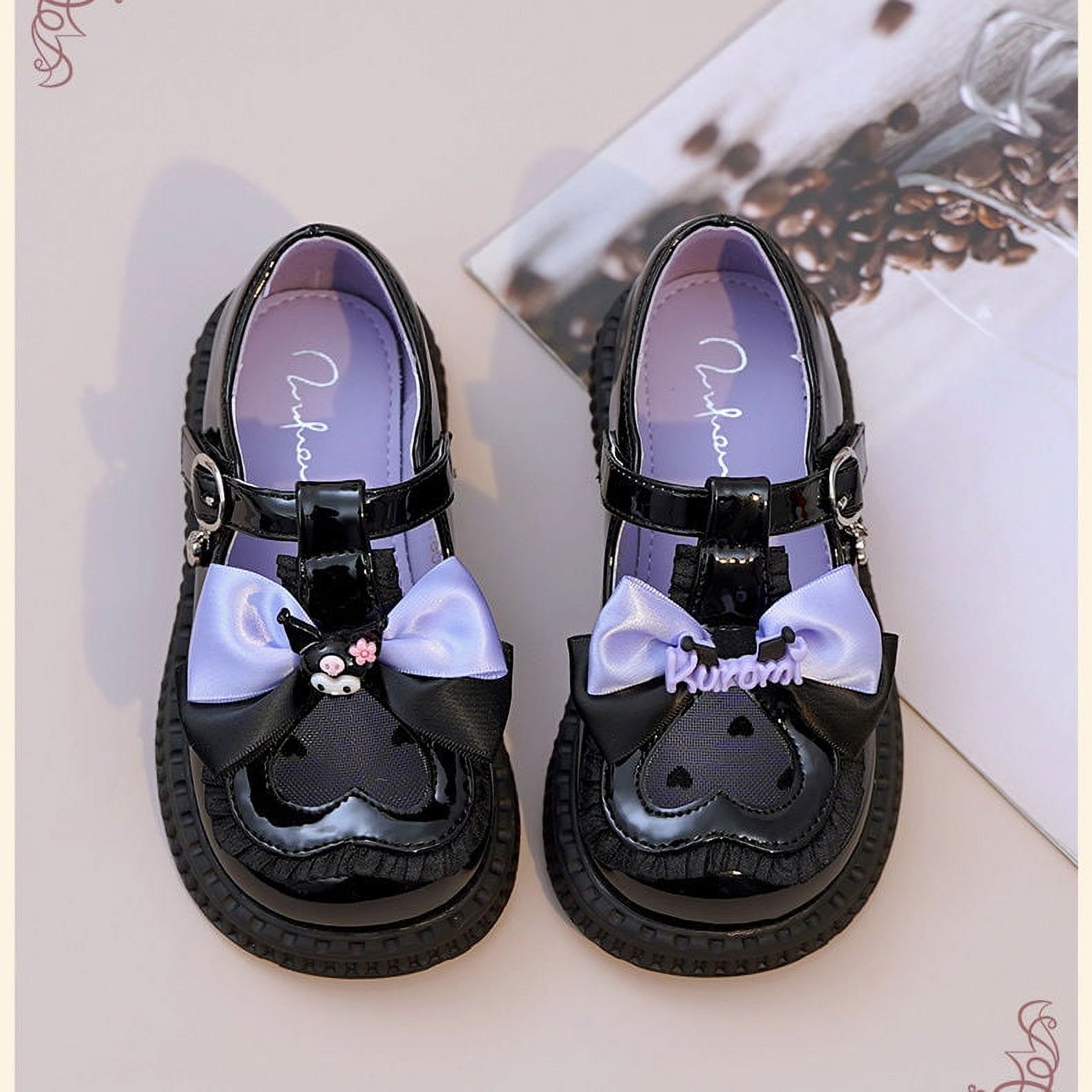 Sanrios Child Princess Shoes Sandals Summer Student Jk Leather Shoes ...