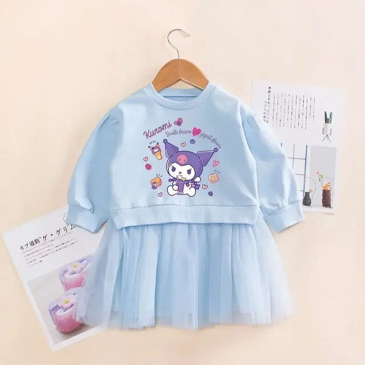 Sanrios Cinnamoroll Kuromi My Melody Girls Dress Anime Cartoon Children ...