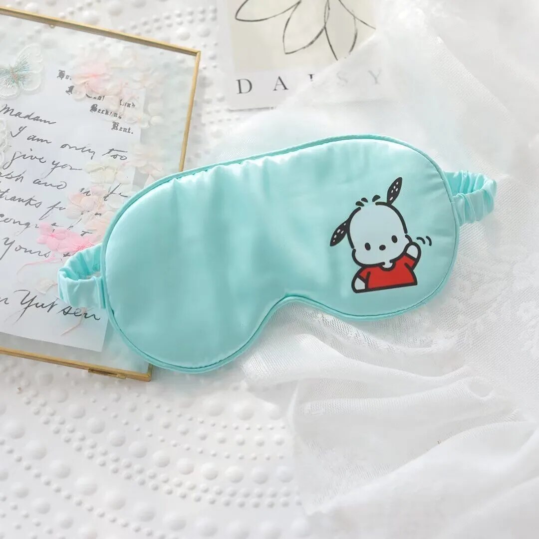 Sanrios Cute Hello Kitty Cartoon Y2K Eyepatch Anime Pochacco Sleeping ...