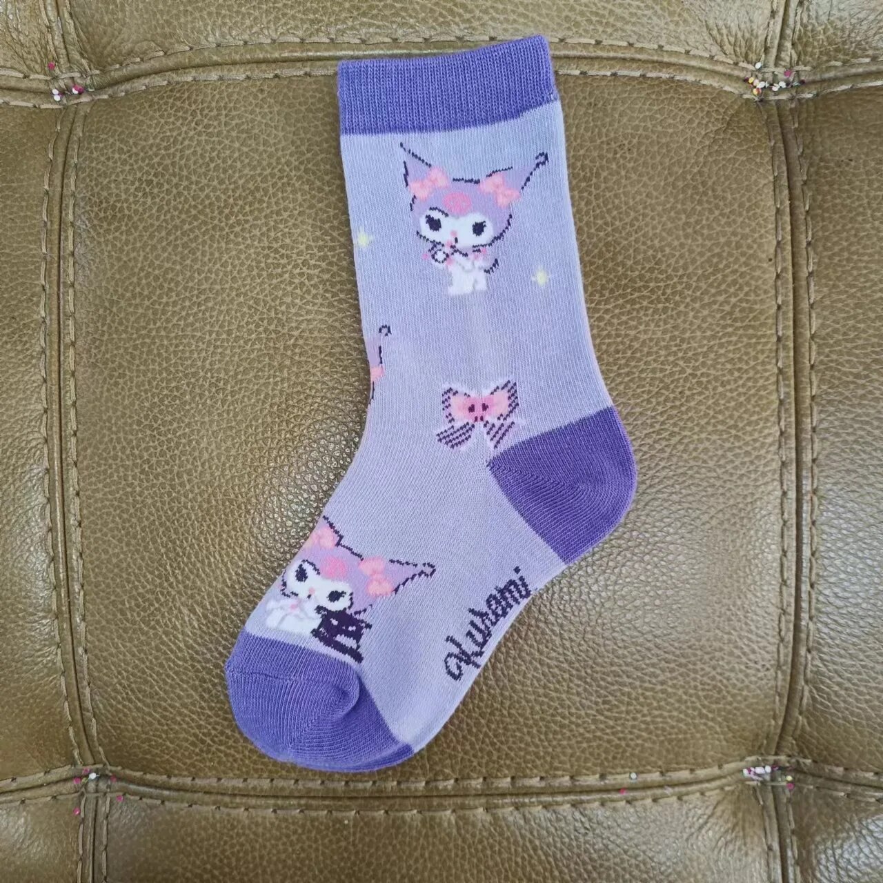 Sanrios Hello Kitty Kuromi My Melody Cotton Women Socks Cute Cartoon ...