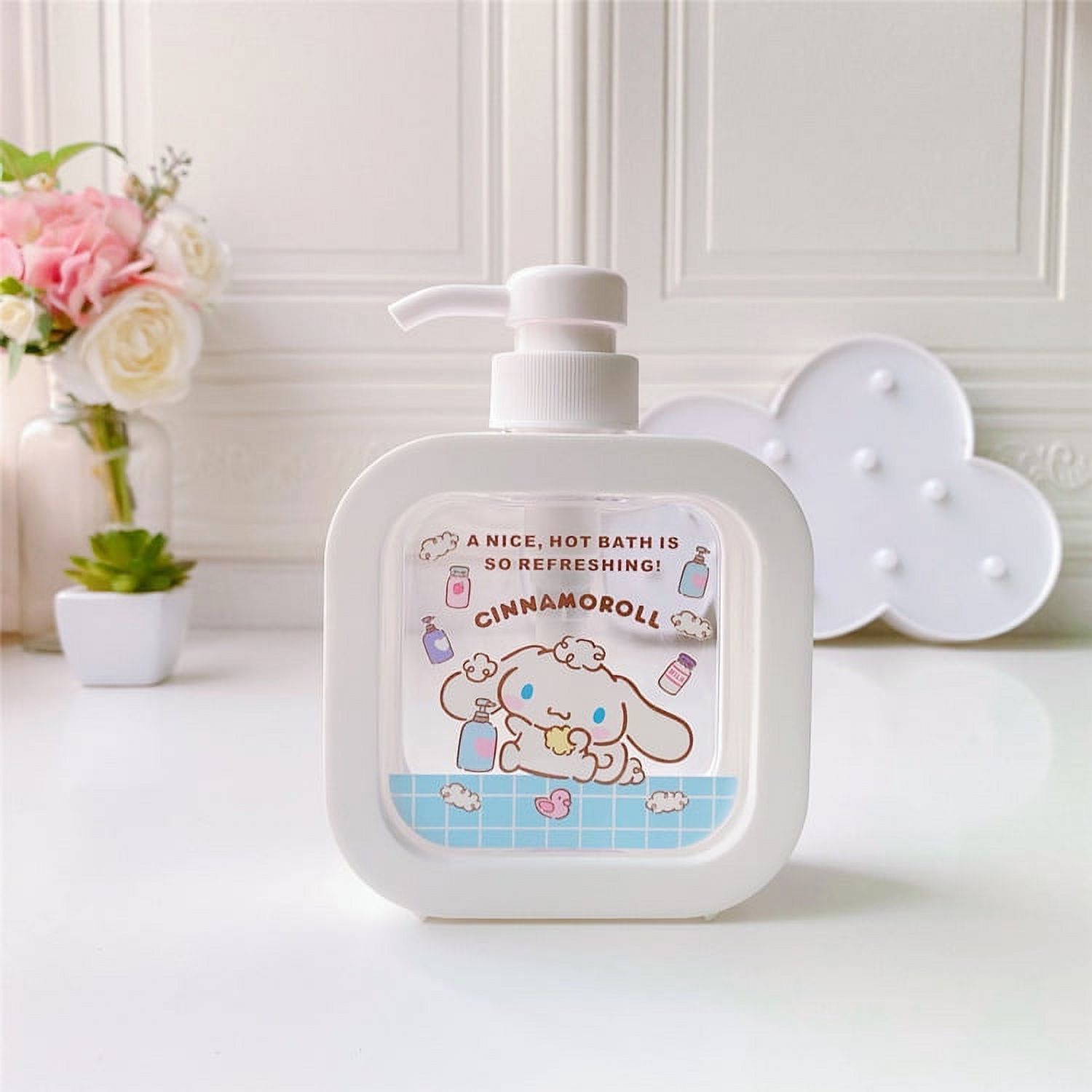 Sanrios Hello Kitty Kuromi Pochacco Foam Pump Bottle Bathroom Shower ...