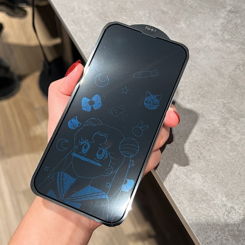 Sanrios Hello Kitty Kuromi Pochacco Invisible Shadow Glass Screen ...