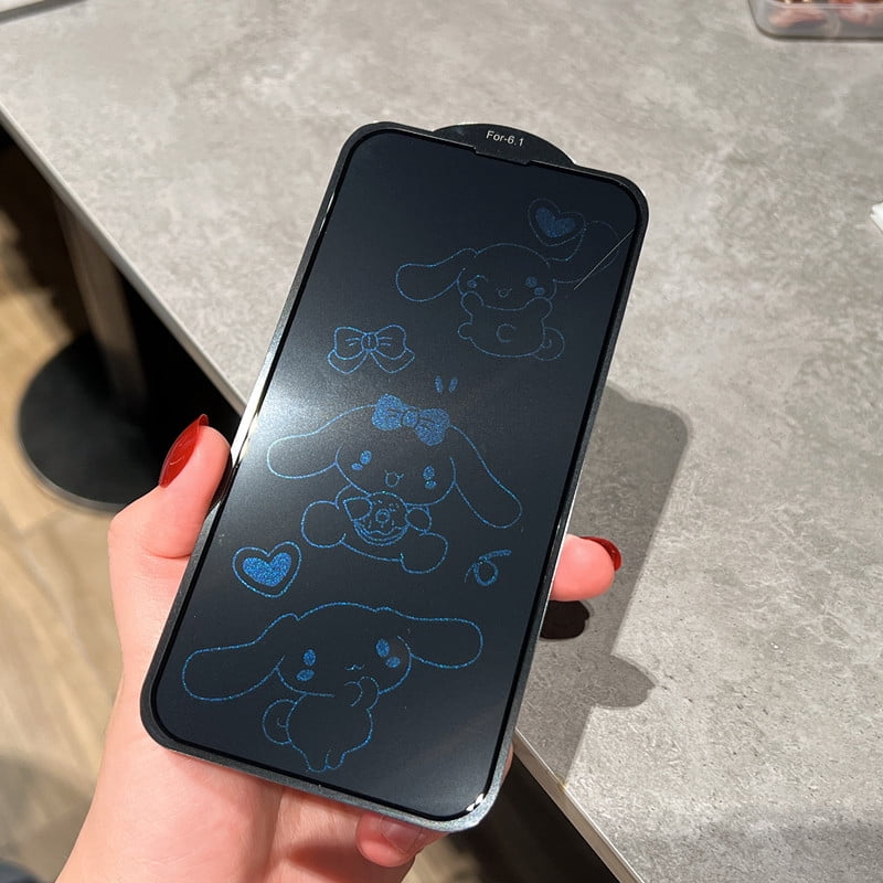 Sanrios Hello Kitty Kuromi Pochacco Invisible Shadow Glass Screen ...