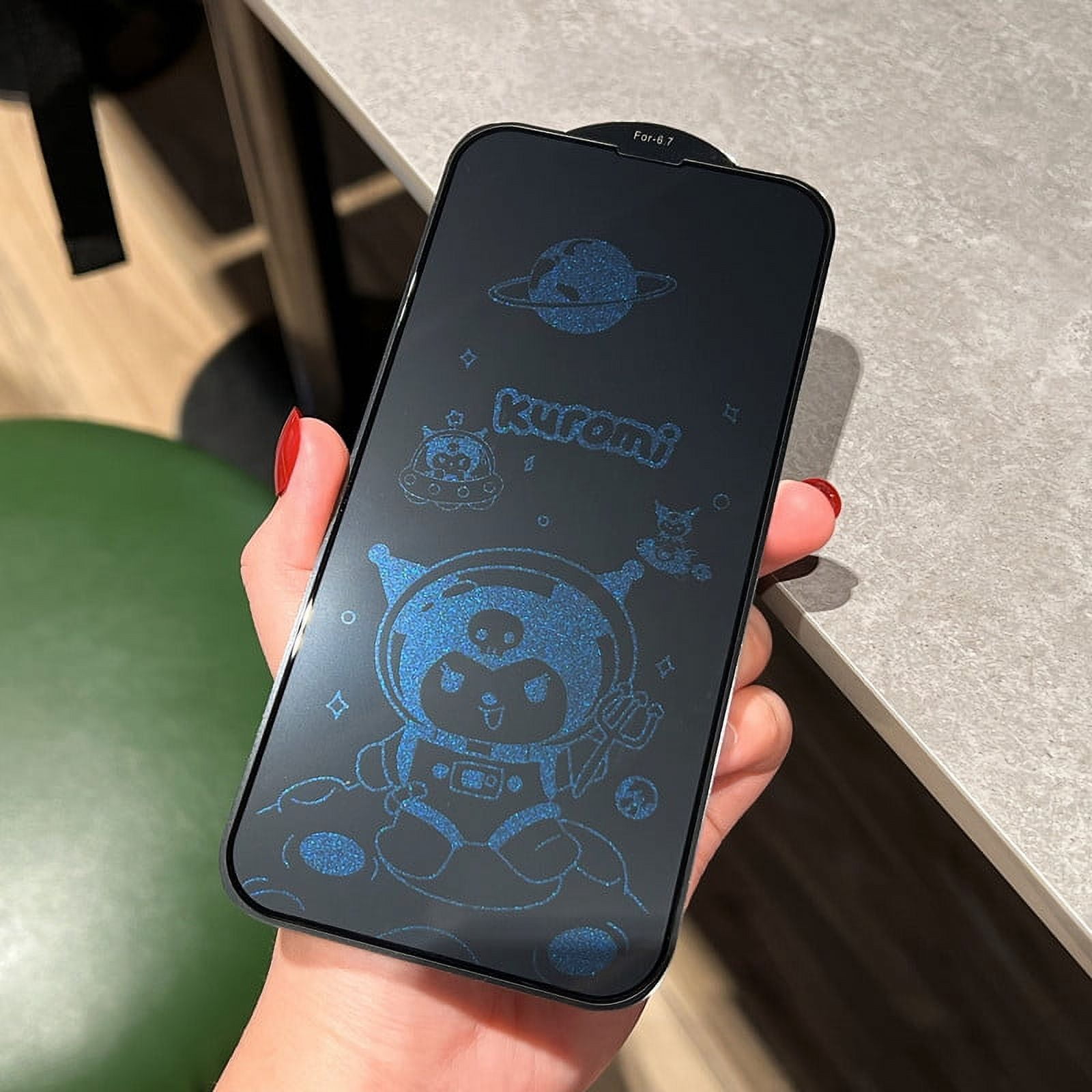 Sanrios Hello Kitty Kuromi Pochacco Invisible Shadow Glass Screen ...