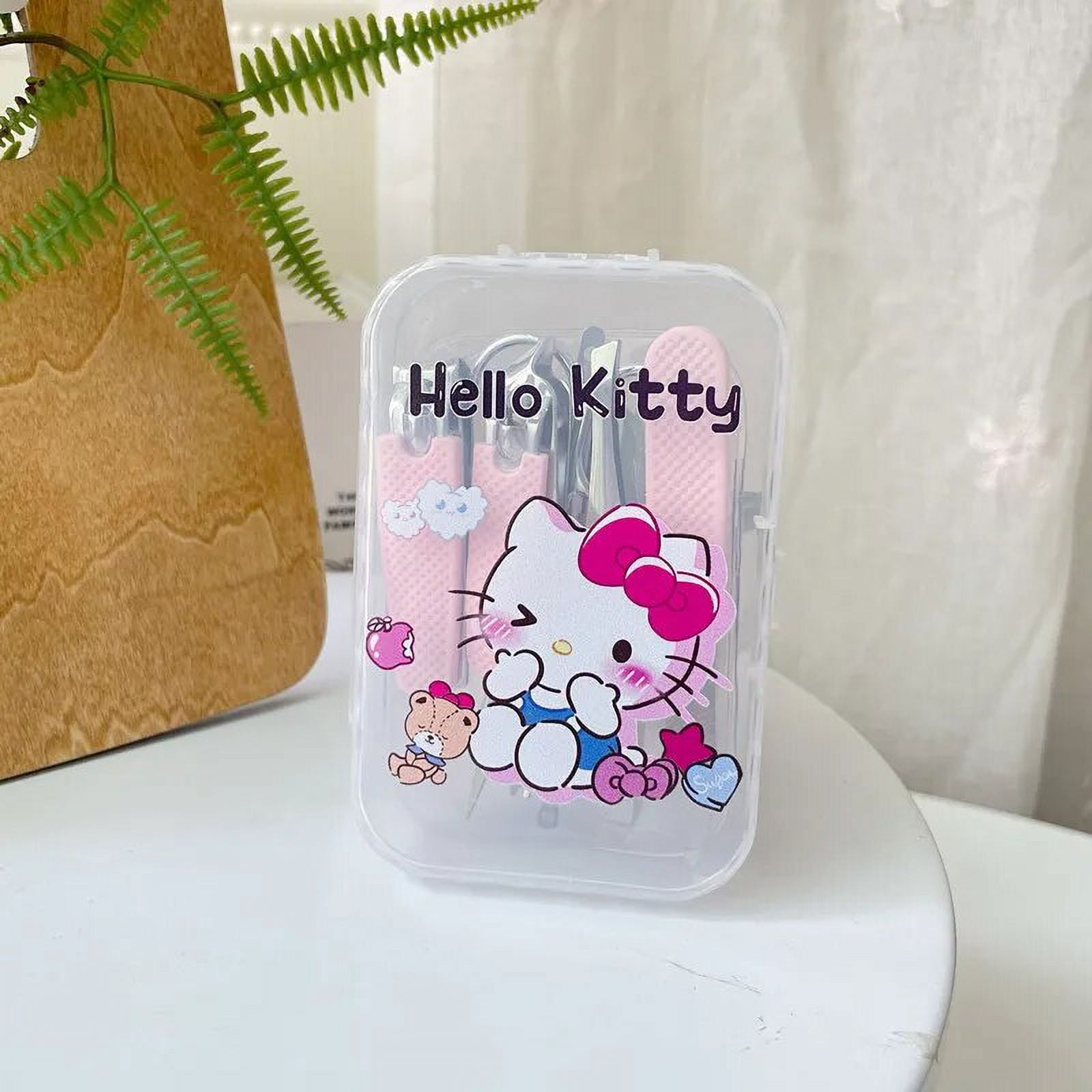 Sanrios Hello Kitty Nail Clippers Cartoon Children Stainless Steel Toe ...