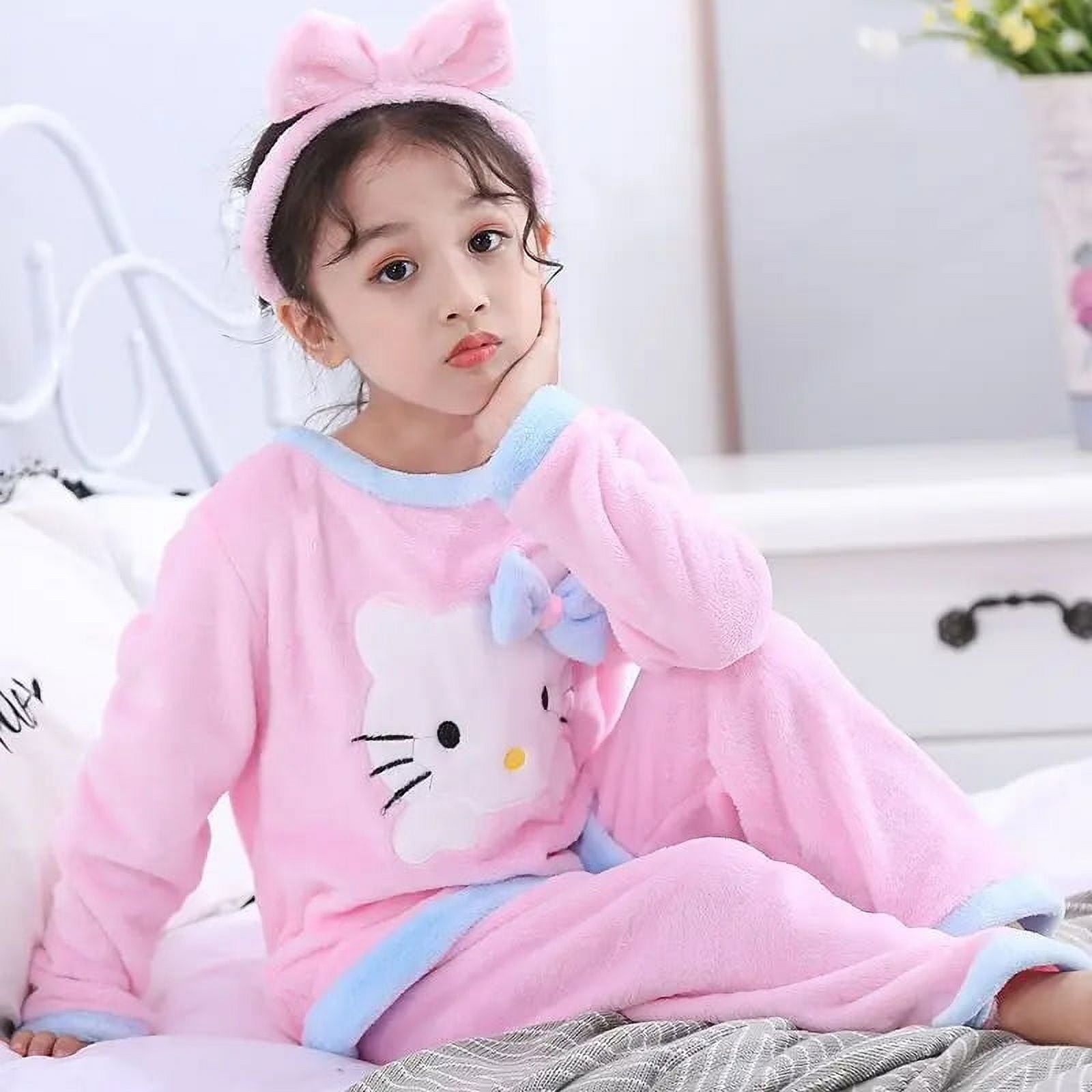 Sanrios Kuromi Cinnamoroll Children Pajamas Anime Hello Kitty My Melody ...