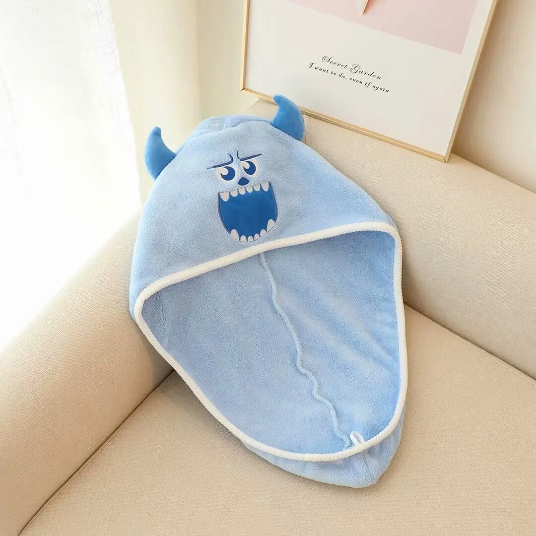 Sanrios Melody Hello Kitty Pochacco Cinnamoroll Shower Cap Cute Microfiber Quickly Dry Hair Hat ...