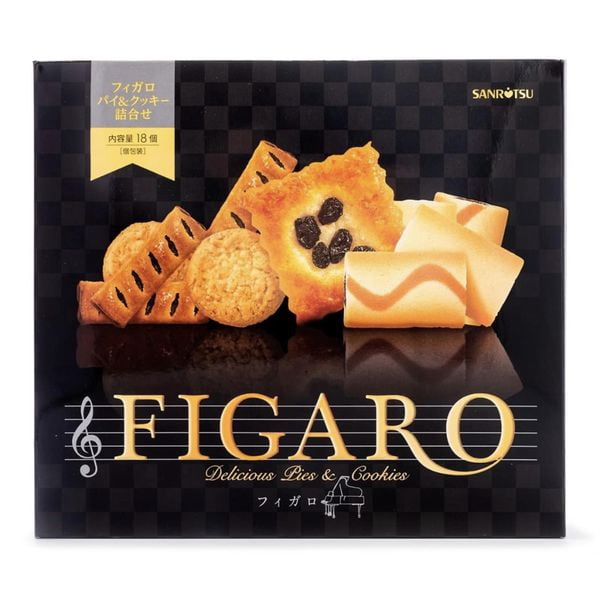 Sanritsu Figaro Cookies & Pie 18pc - Walmart.com