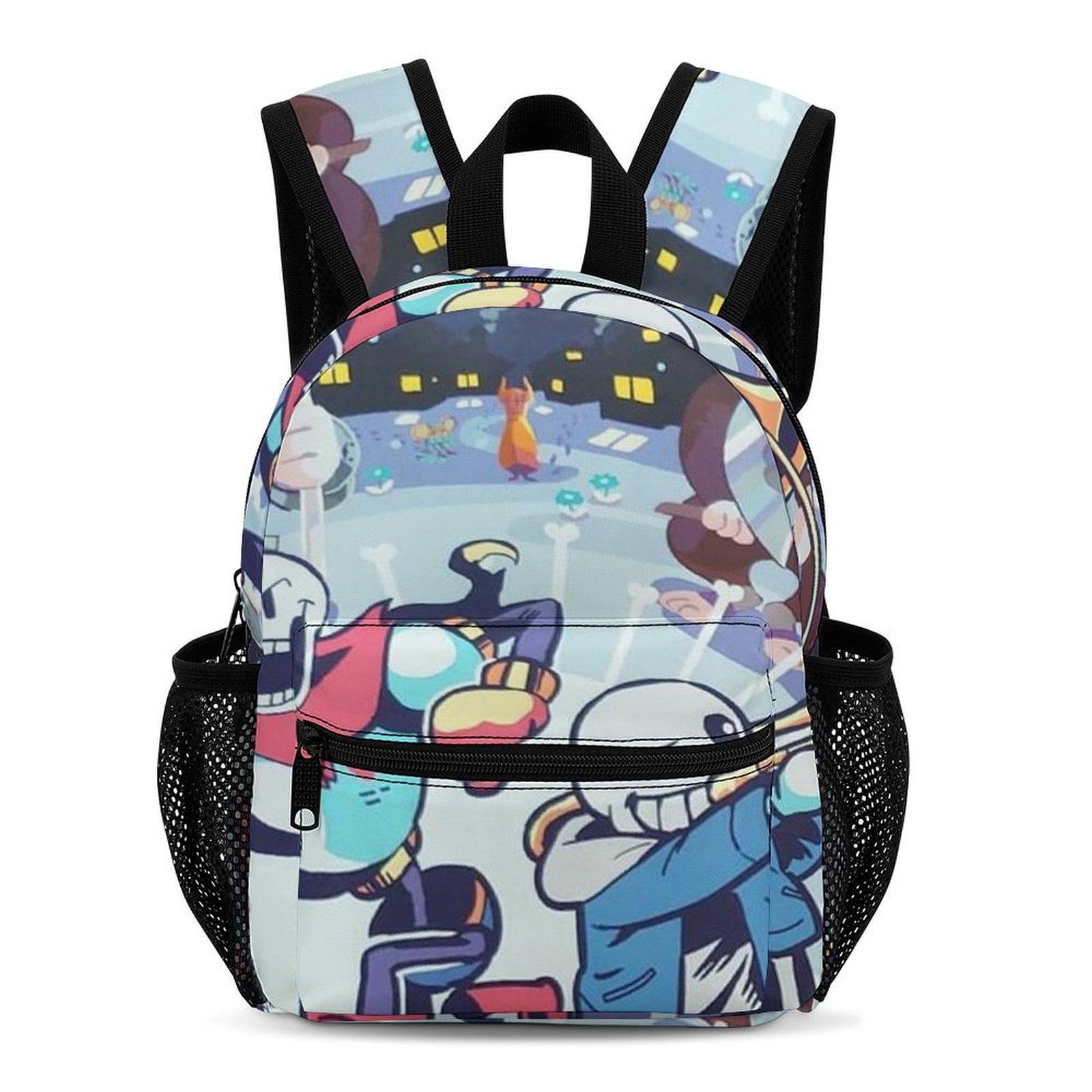 Sans Papyrus Undertale School Bag Daypack Lightweight Backpack Bookbag ...