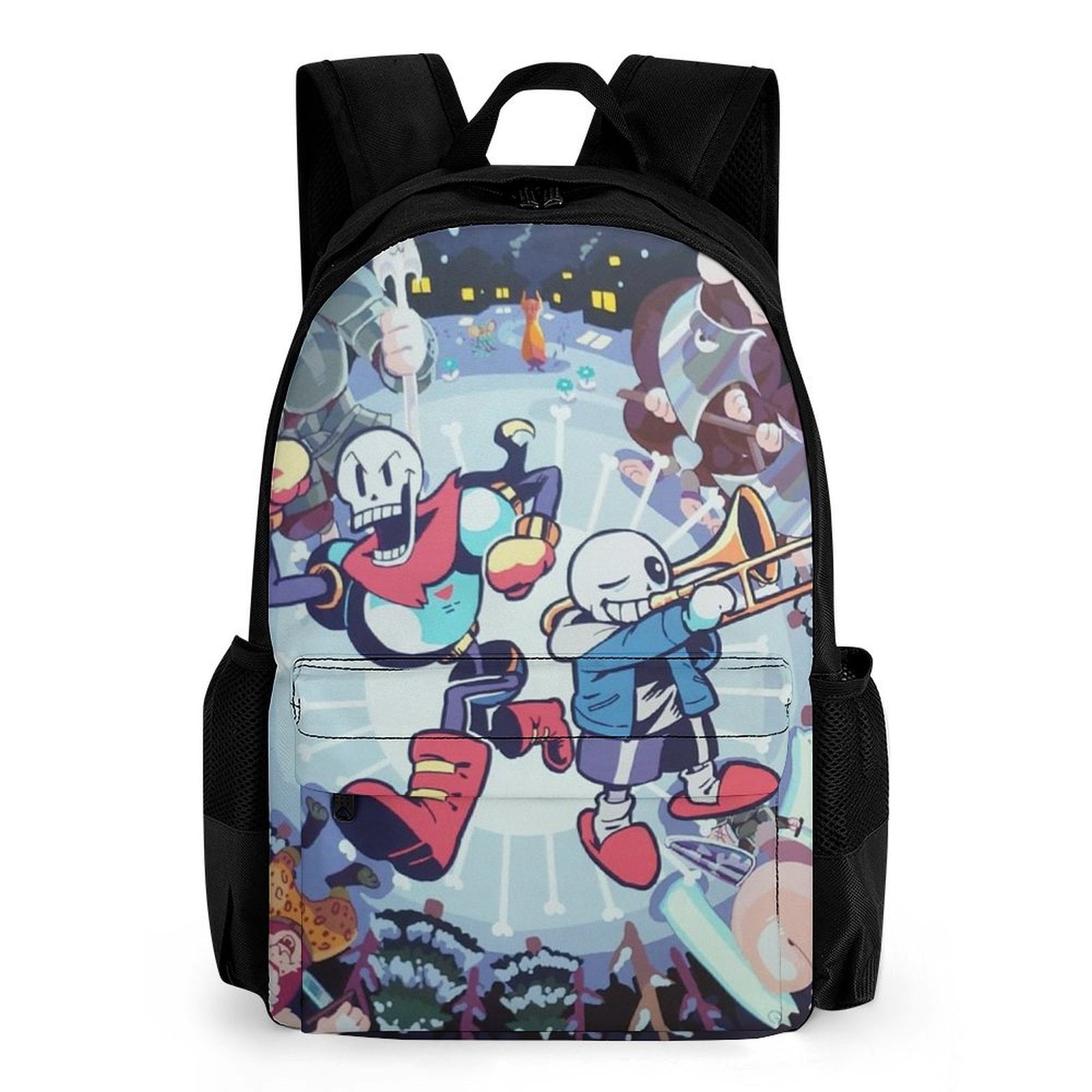 Sans Papyrus Undertale School Bag Laptop Backpack Large Capacity ...