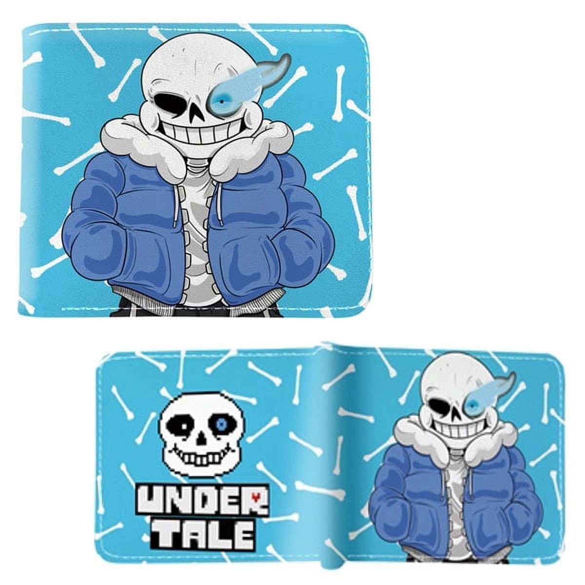 Sans - Undertale 4x5" Bi-Fold Wallet - Walmart.com