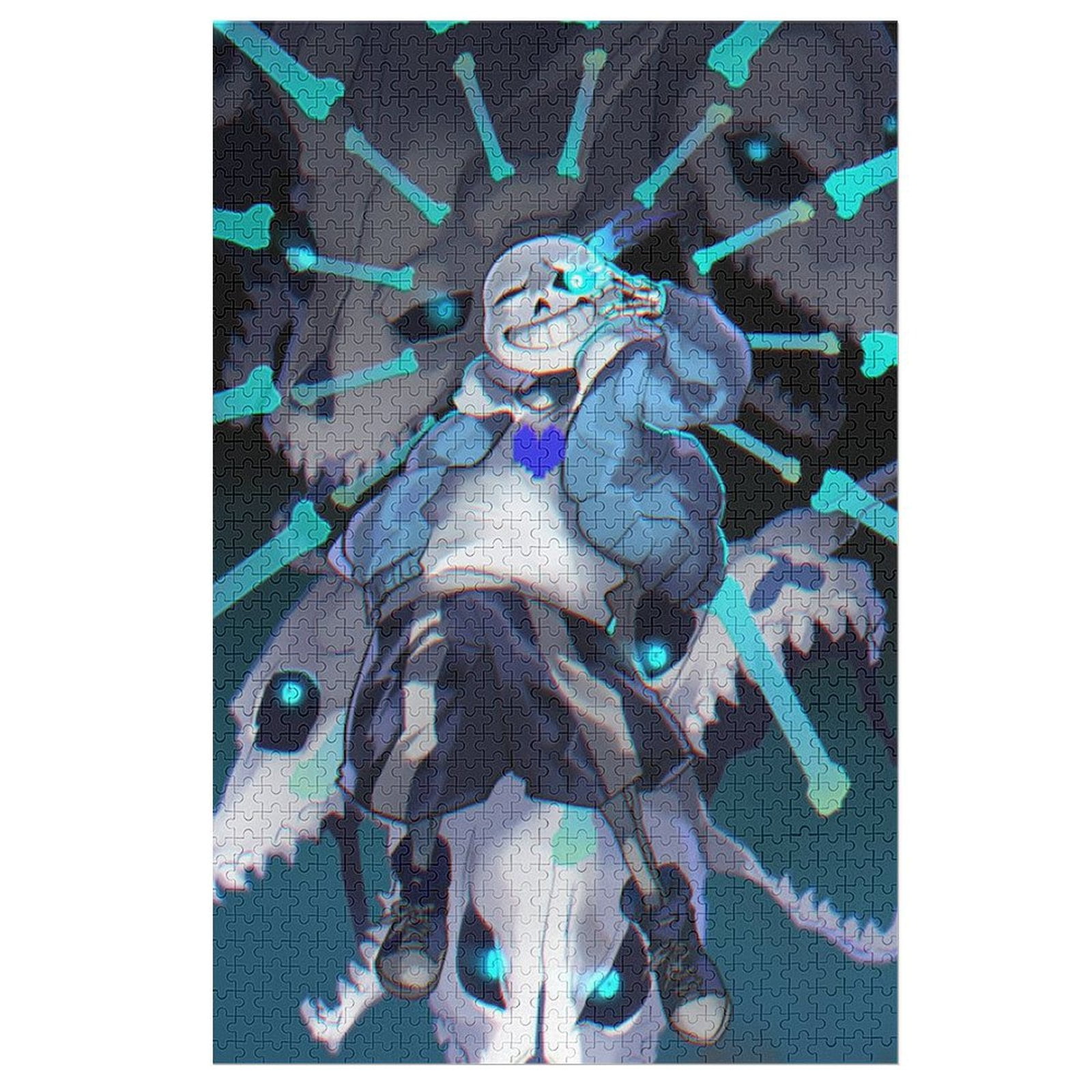 Sans Undertale Game Jigsaw Puzzles Interlocking Puzzles Home Decor ...