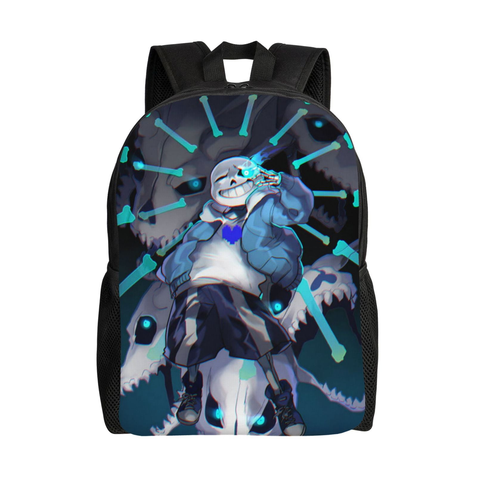 Sans Undertale Game Unisex Backpack Laptop Daypack Adjustable Shoulders ...