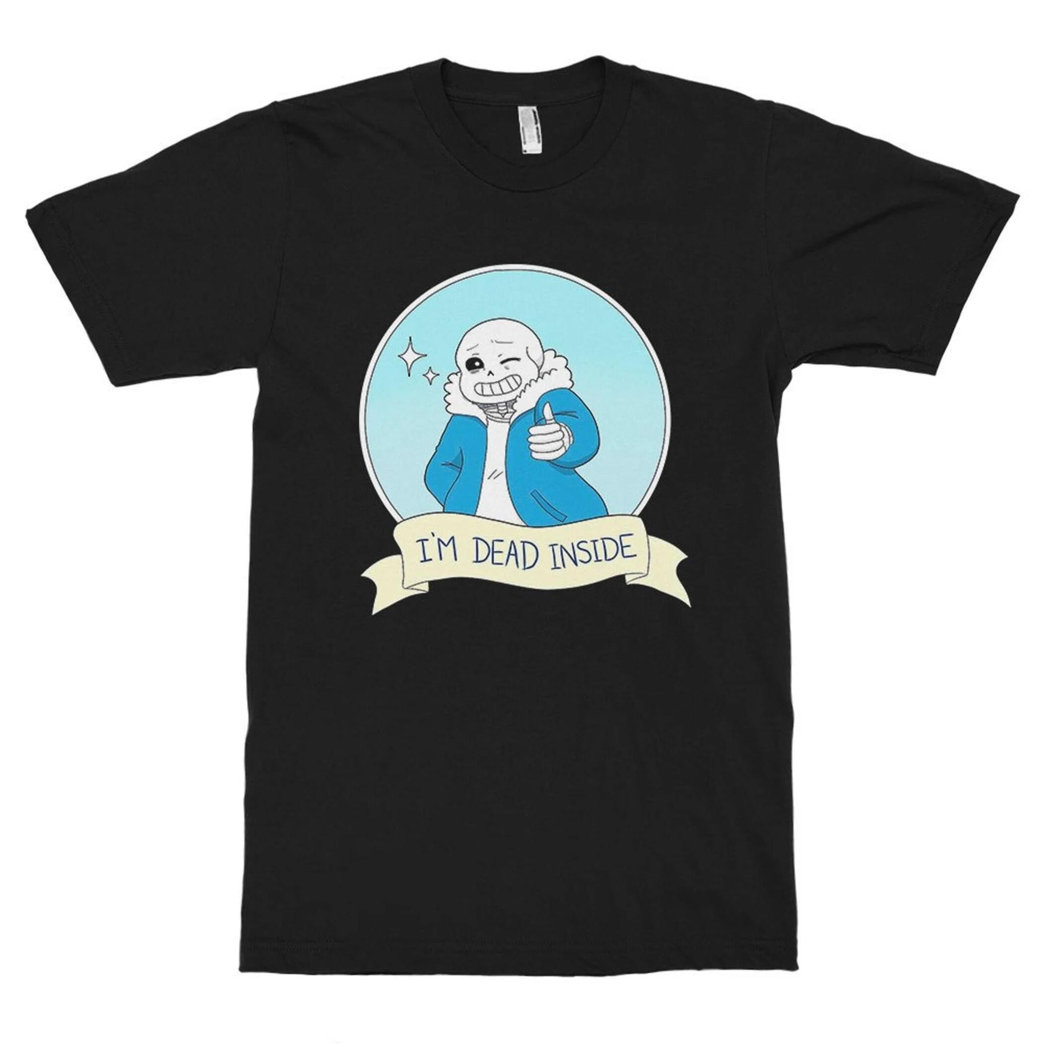 Sans Undertale I'm Dead Inside T-Shirt, Unisex - Walmart.com