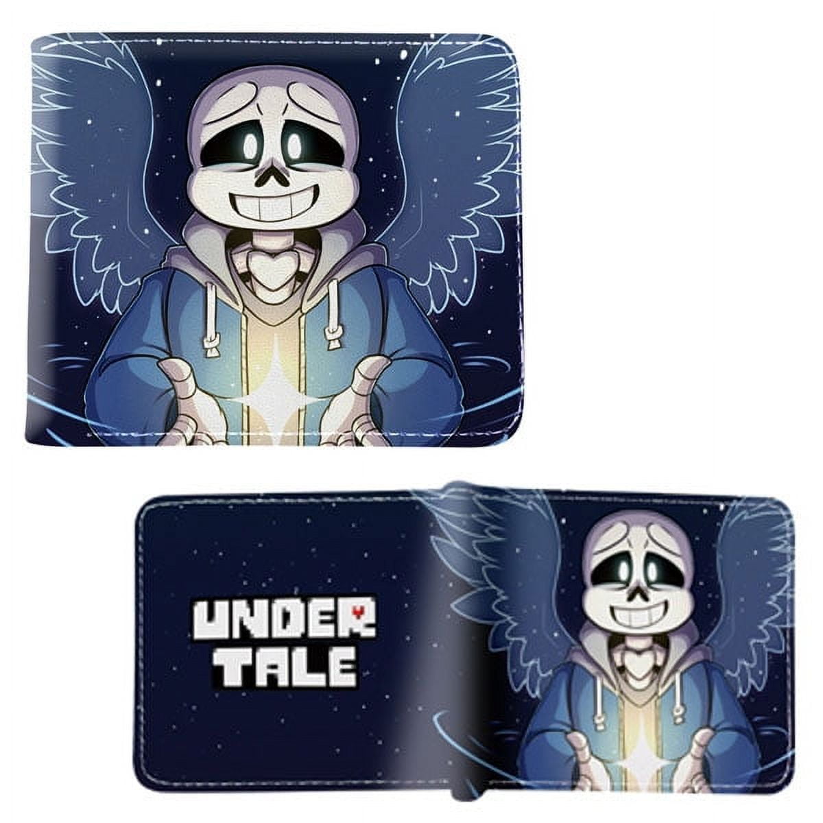 Sans Wings - Undertale 4x5" Bi-Fold Wallet - Walmart.com