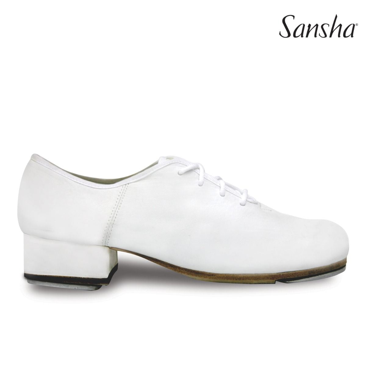 Sansha tap shoes TA99Lco metal+lea sole Tan 16 M T-WORLD - Walmart.com