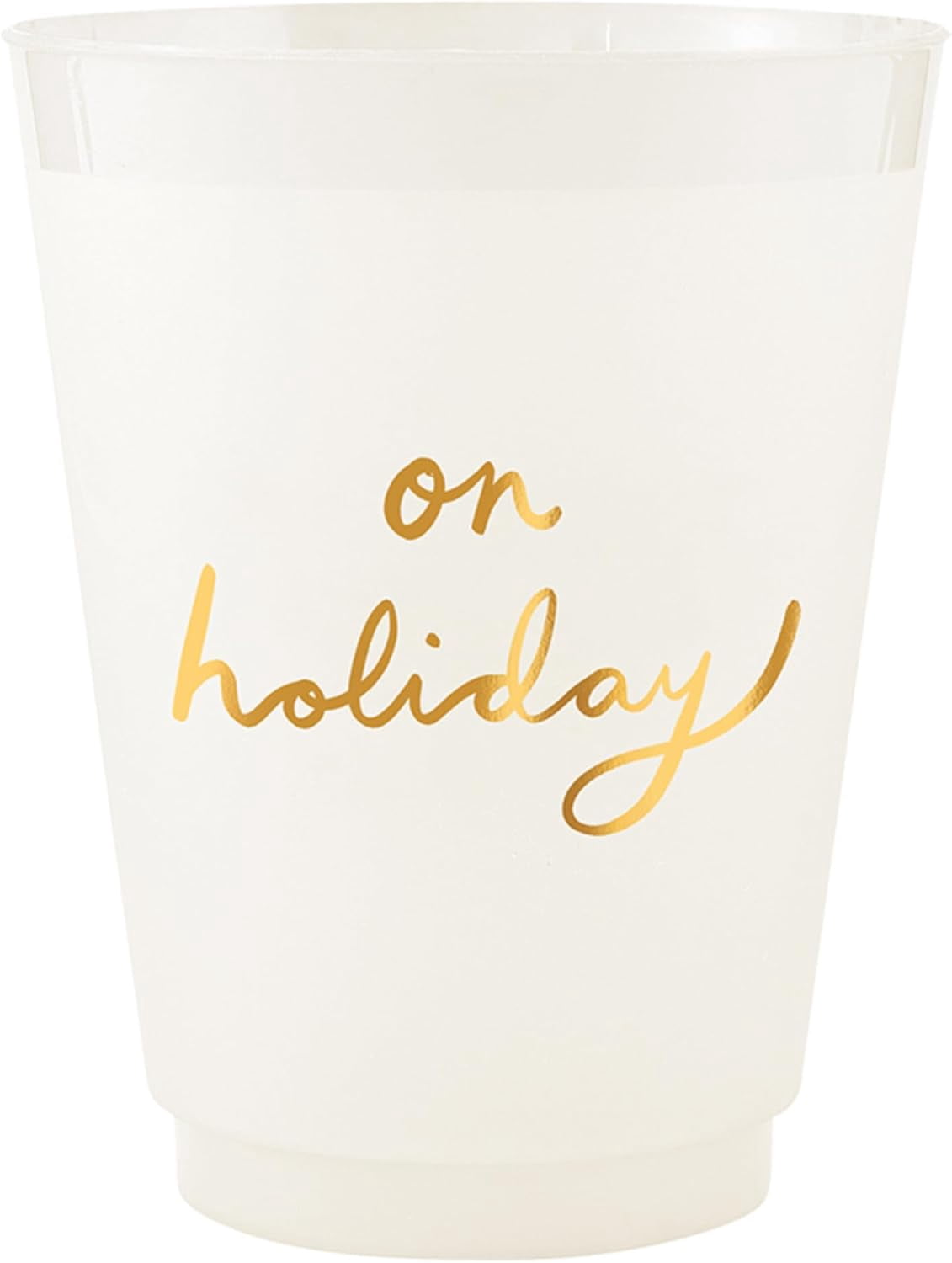 Santa Barbara Design Studio Holiday 8-Count Gold Foil Embellished ...