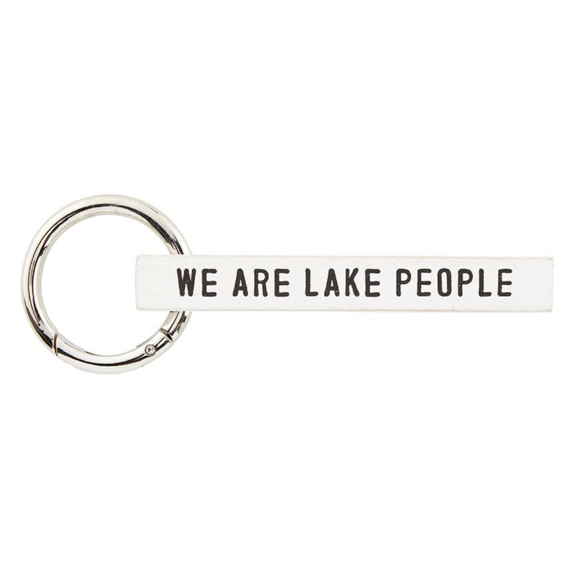 Santa Barbara Design Studio Keyring Wood Tag Face To Face Keychain, 3. ...