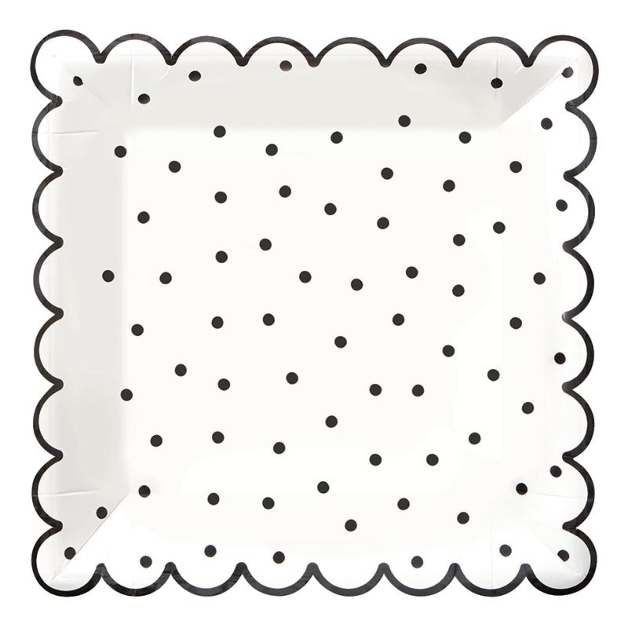 Santa Barbara Design Studio TSF6 Disposable Plate 8-Count Pack Scallop ...