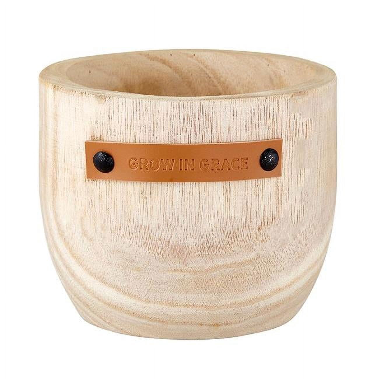 Santa Barbara Design Studio Wood Planter - Grow in Grace - Walmart.com