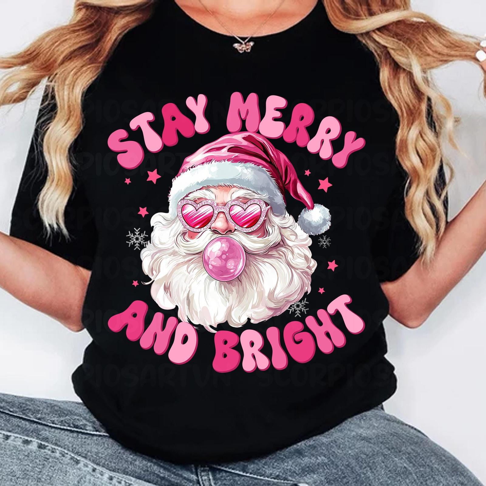 Santa Blowing Bubble Png, Christmas Png, Santa Png, Santa with ...