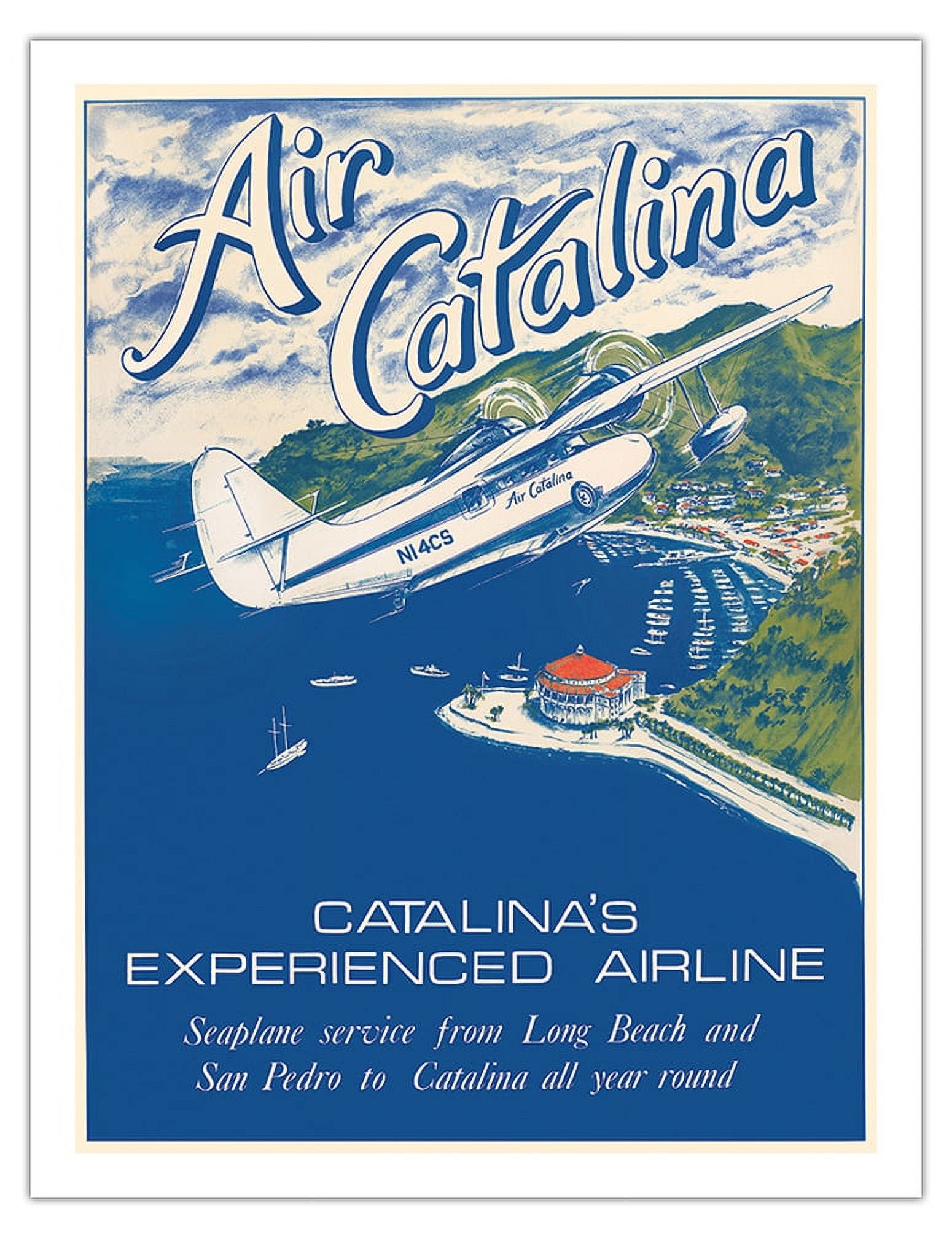 Santa Catalina Island California - Grumann Goose Airplane - Air ...
