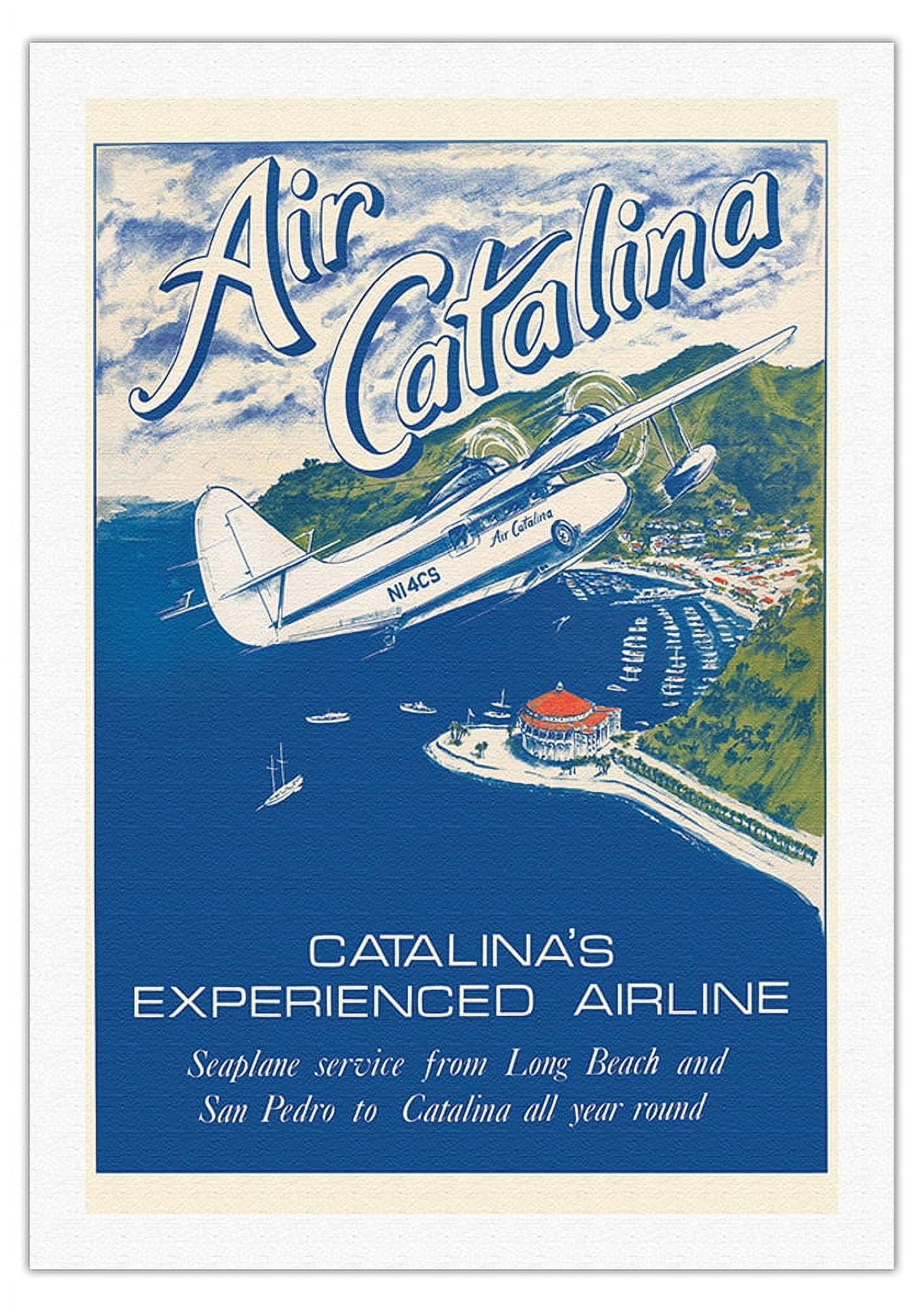 Santa Catalina Island California - Grumann Goose Airplane - Air ...