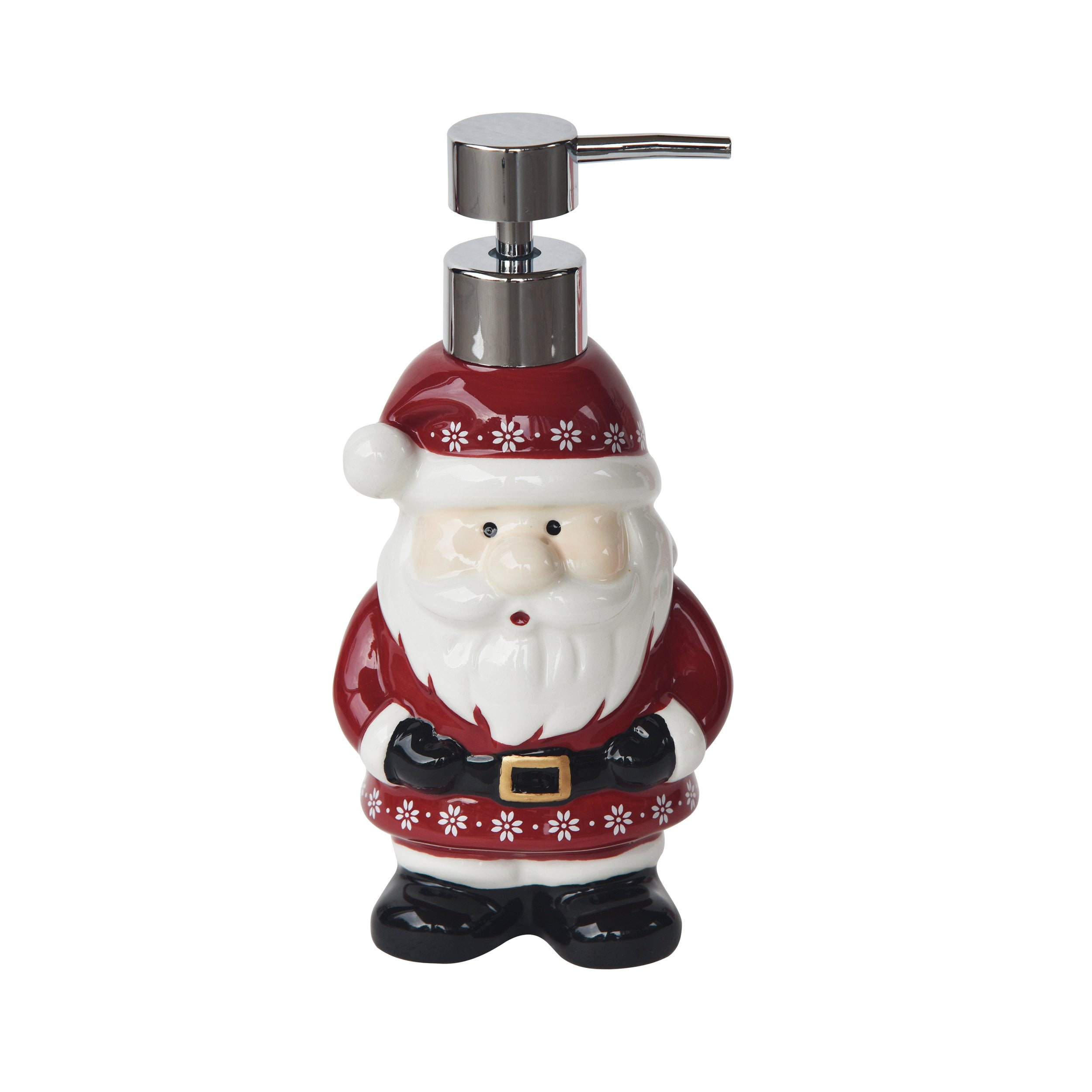Santa Christmas Ceramic Soap Dispenser - Walmart.com