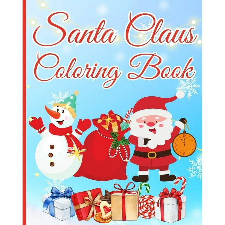 cute easy coloring pages christmas