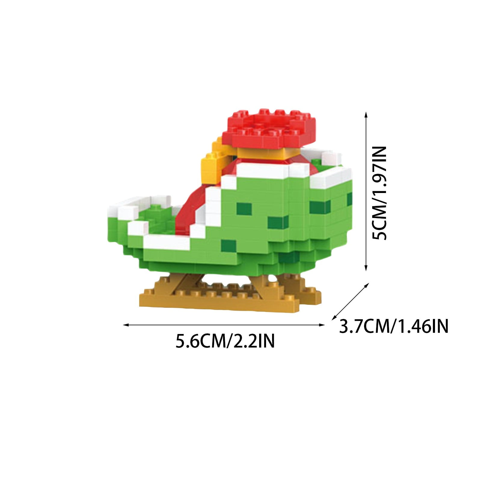 Santa Claus Design Building Blocks,Christmas Element Building Blocks ...