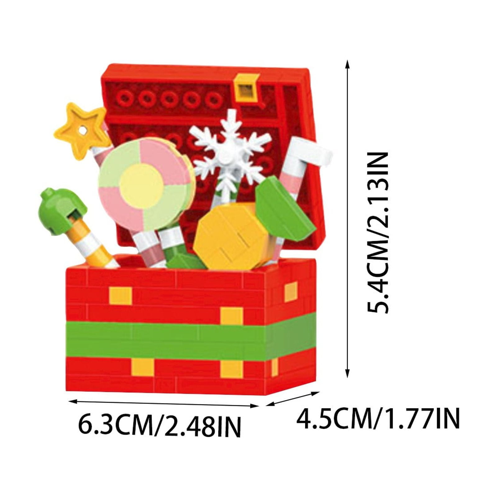 Santa Claus Design Building Blocks,Christmas Element Building Blocks ...