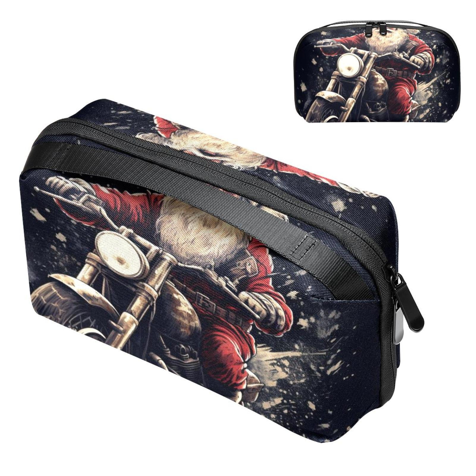 Santa Claus Electronic Organizer Travel Case, Waterproof Oxford Cloth ...
