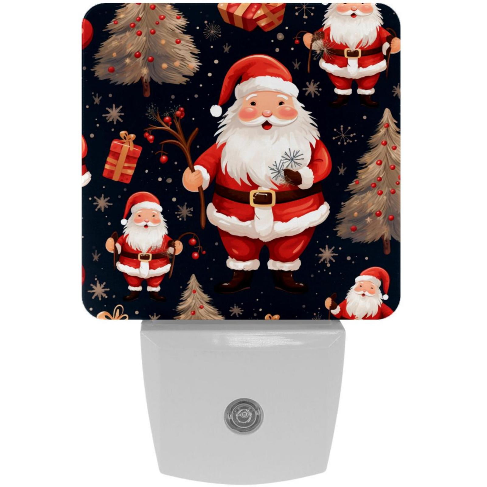 Santa Claus LED Square Night Light - Energy Efficient and Stylish ...