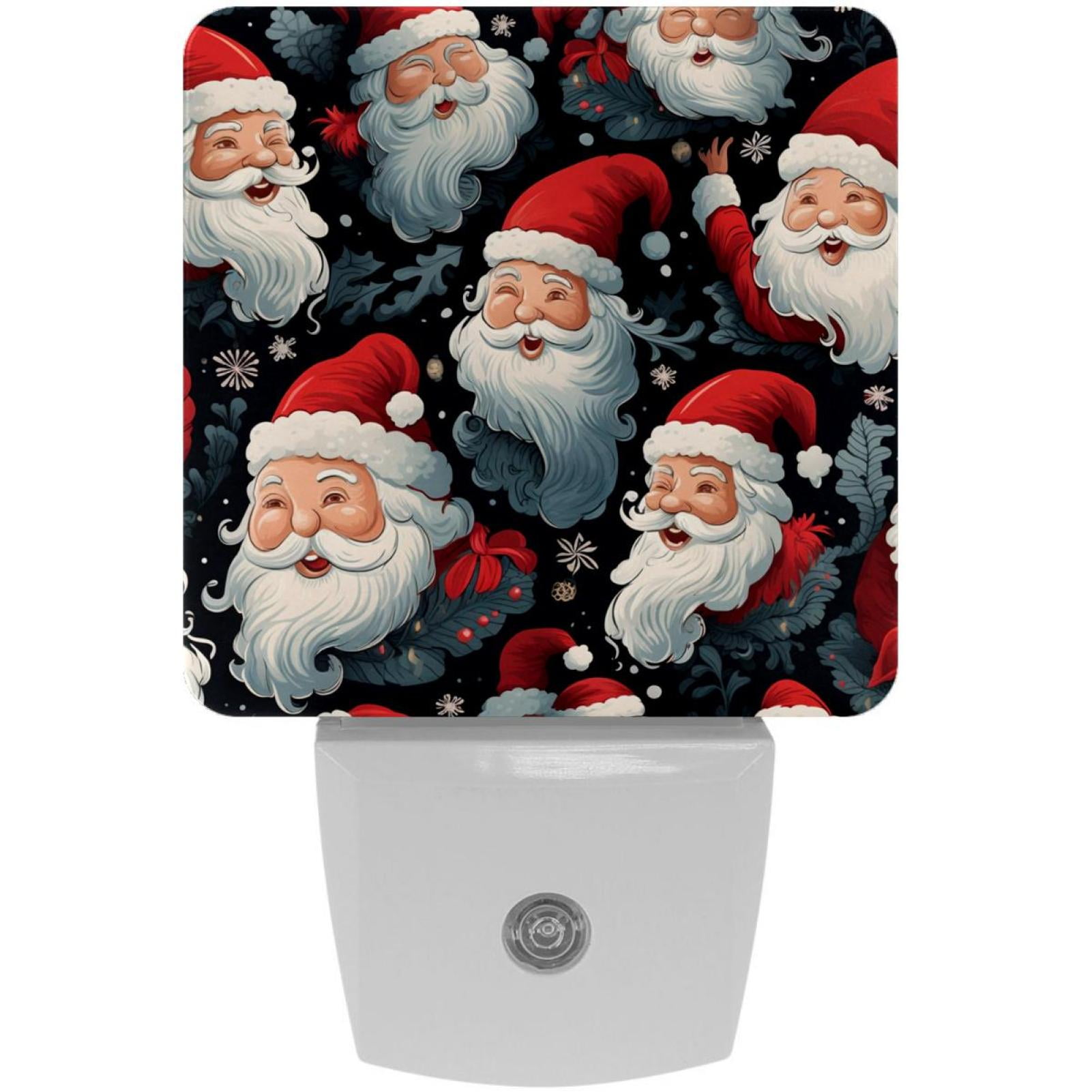 Santa Claus LED Square Night Light - Energy Efficient and Stylish ...