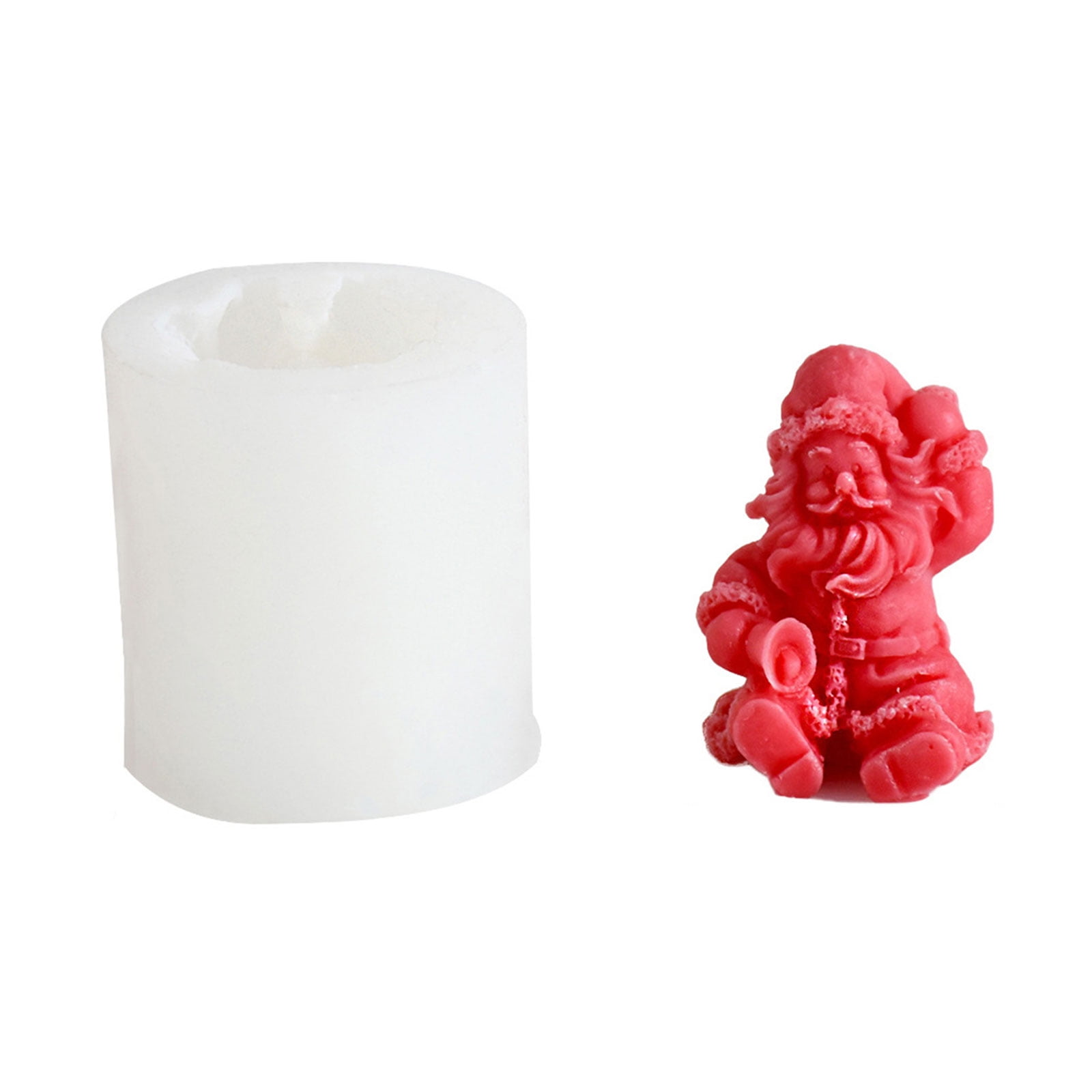 Santa Claus Mold DurableSilicone Molud for Crafts and ...