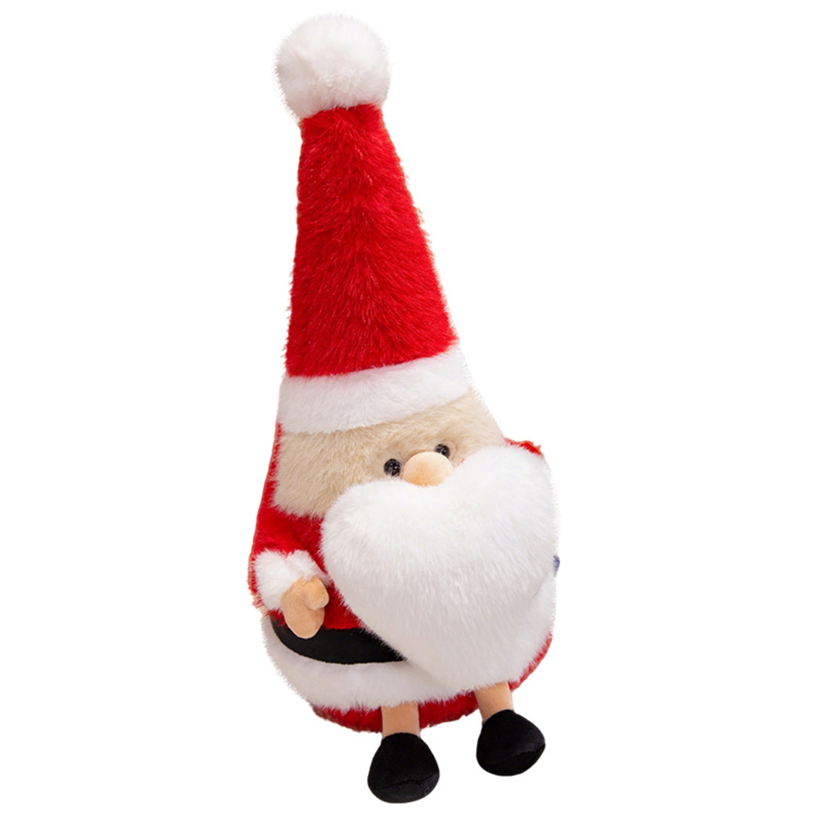 Santa Claus Plush Doll Sitting Pose - Soft Christmas Decorations & Gift ...