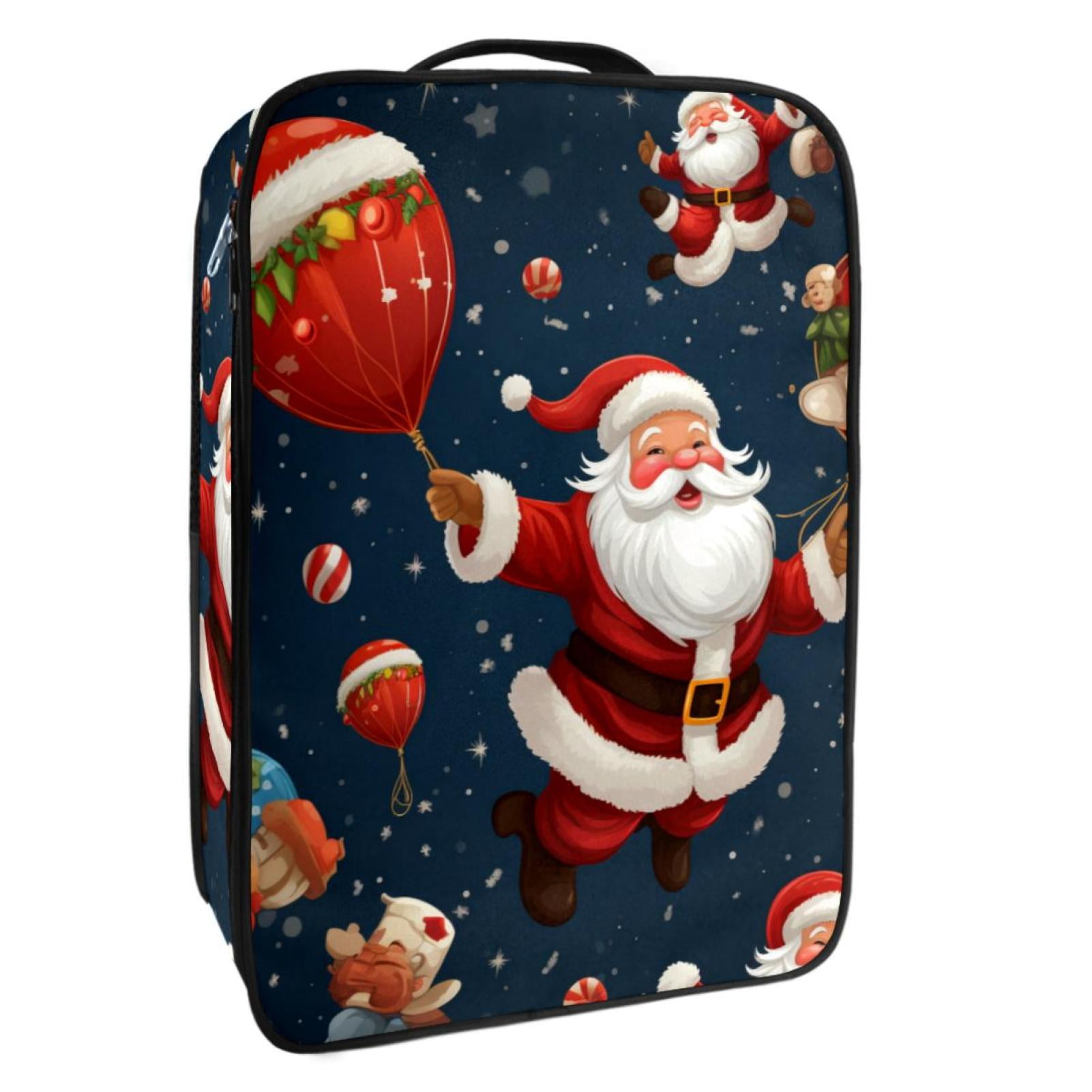 Santa Claus Polyester Shoe Storage Containers, 23x31cm/9x12in ...