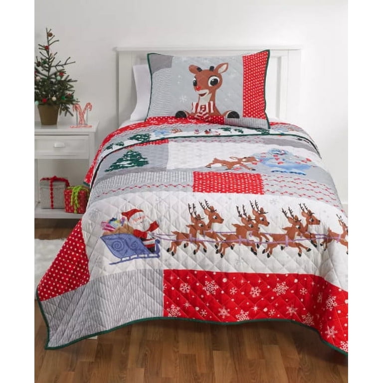 Rudolph The Red Nosed Reindeer Blanket Rudolph® Heirloom Kid Throw