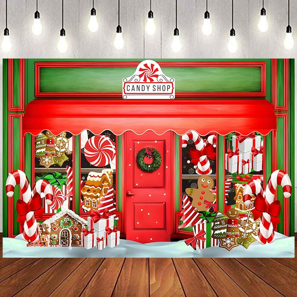 Santa Claus' Toys, Gingerbread Gifts, Candy Shop Windows, Family ...