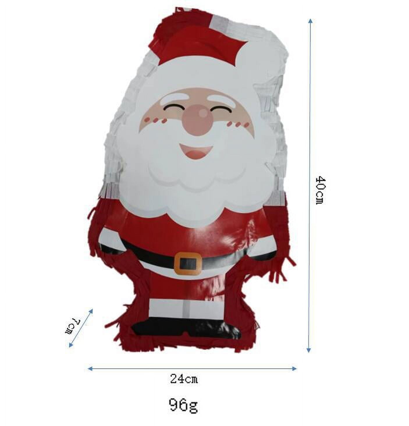 Santa Clause Shaped Pinata Christmas Party Pinata Decor Candy Filled ...