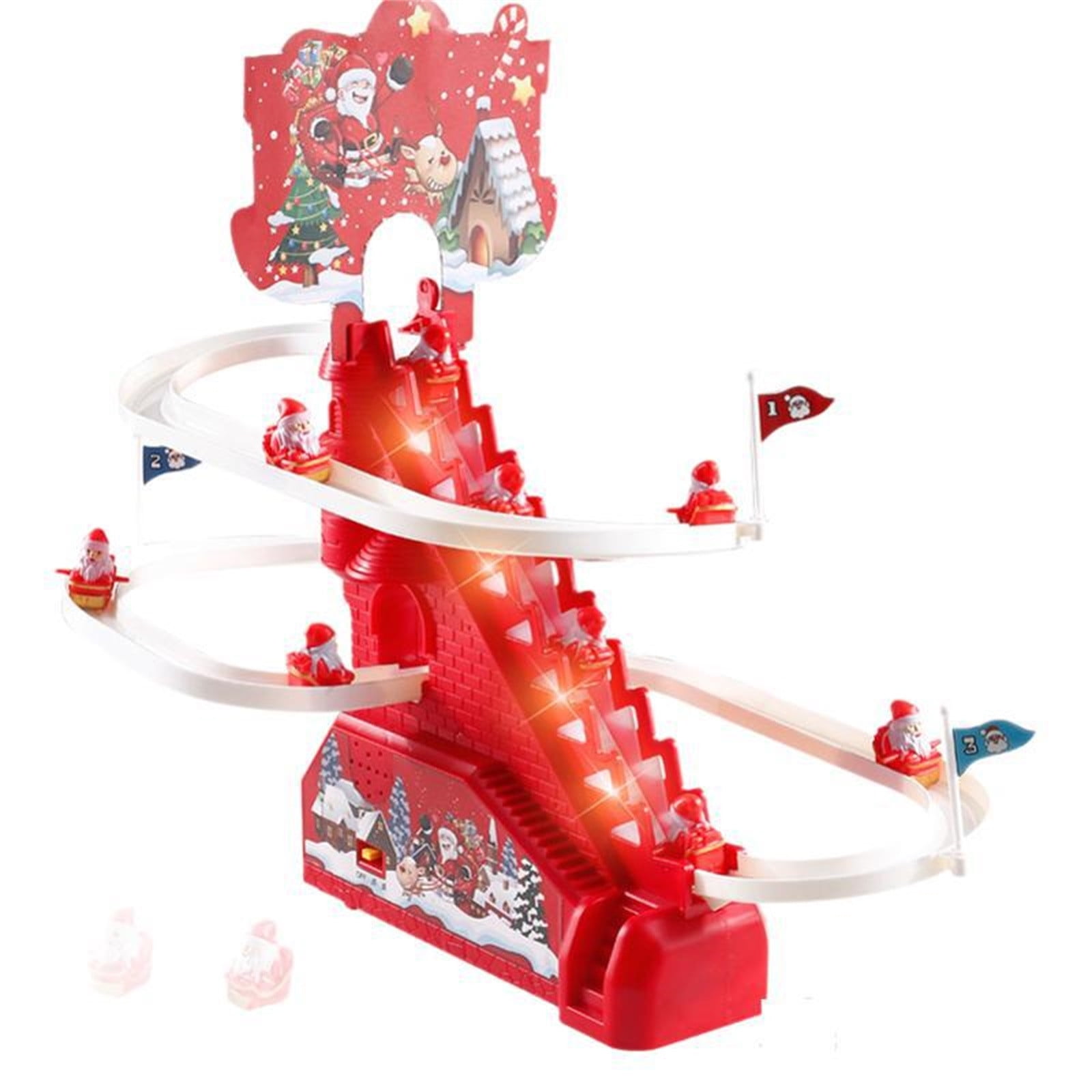 Santa Climbing Toy, Santa Electric Slide Climbing Toys for Automatic ...