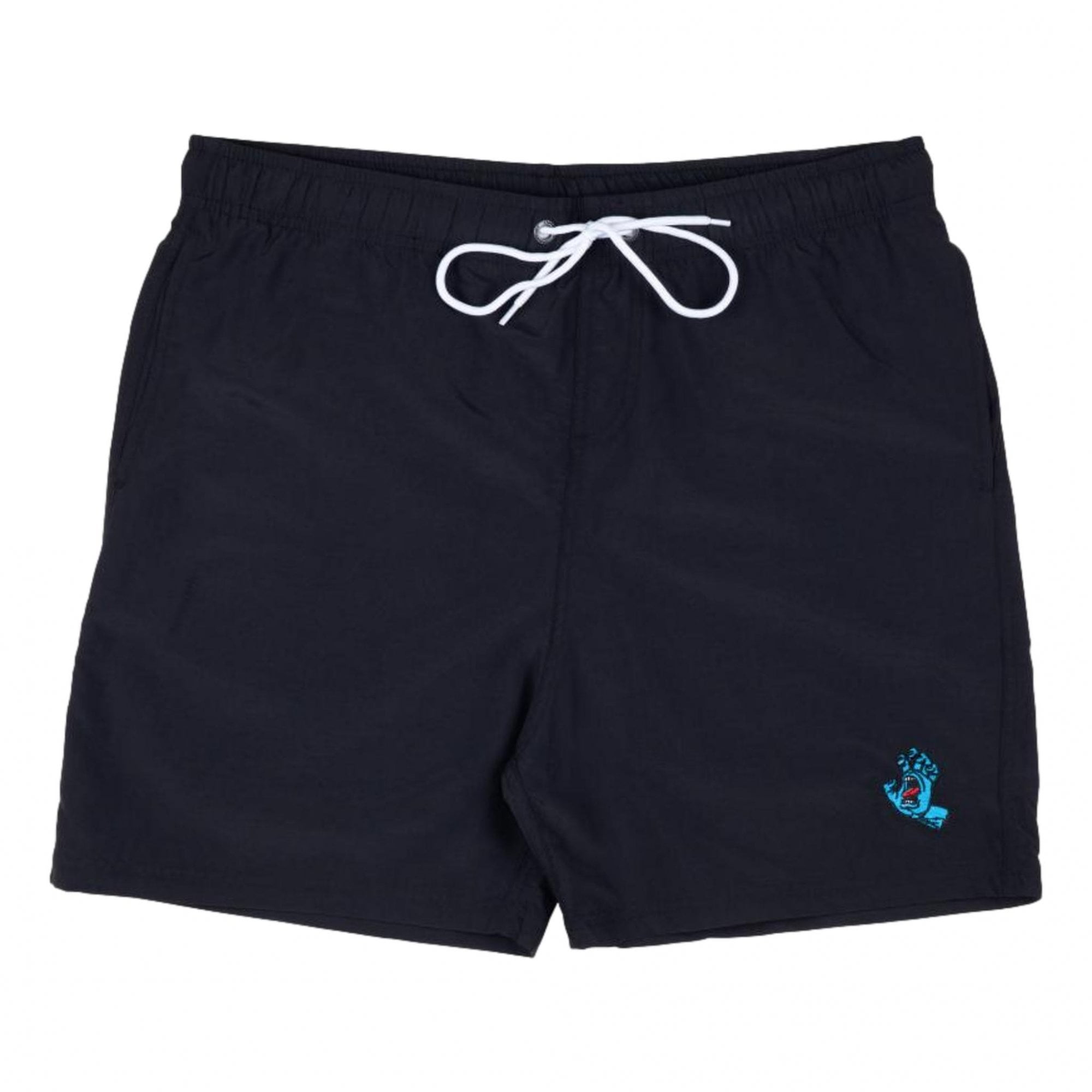 Santa Cruz Mini Hand Swim Shorts - Black - Walmart.com