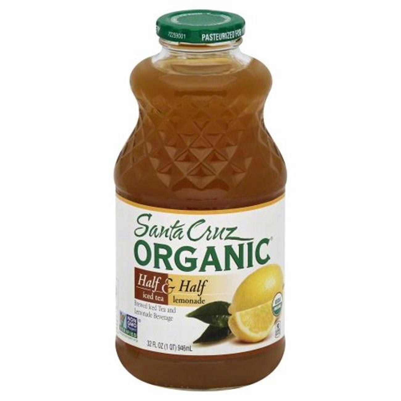 Santa Cruz Organic 32 fl. oz Organic Lemonade Juice - Half Ice Tea ...