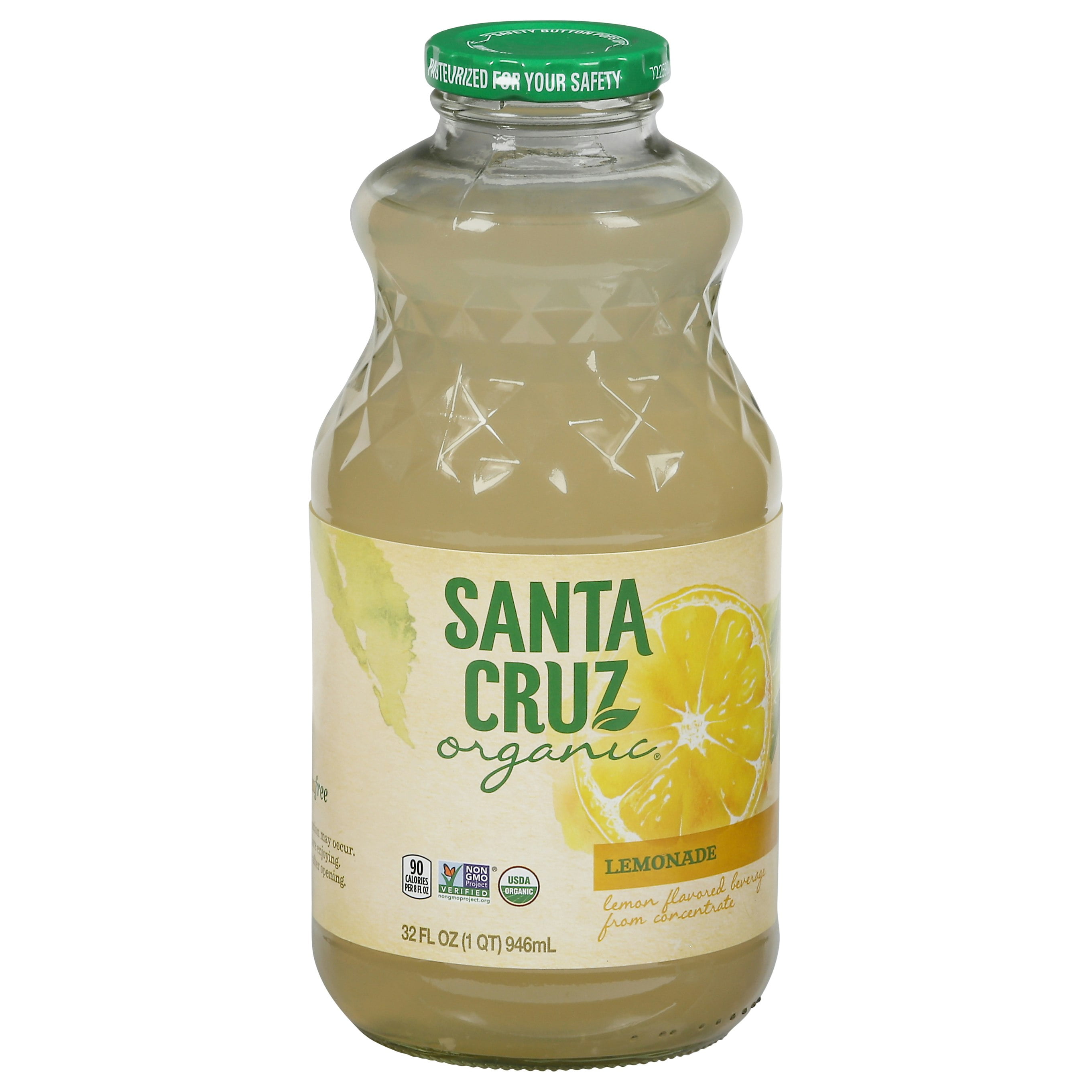 Santa Cruz Organic Lemonade 32 fl oz (Pack Of 12) - Walmart.com