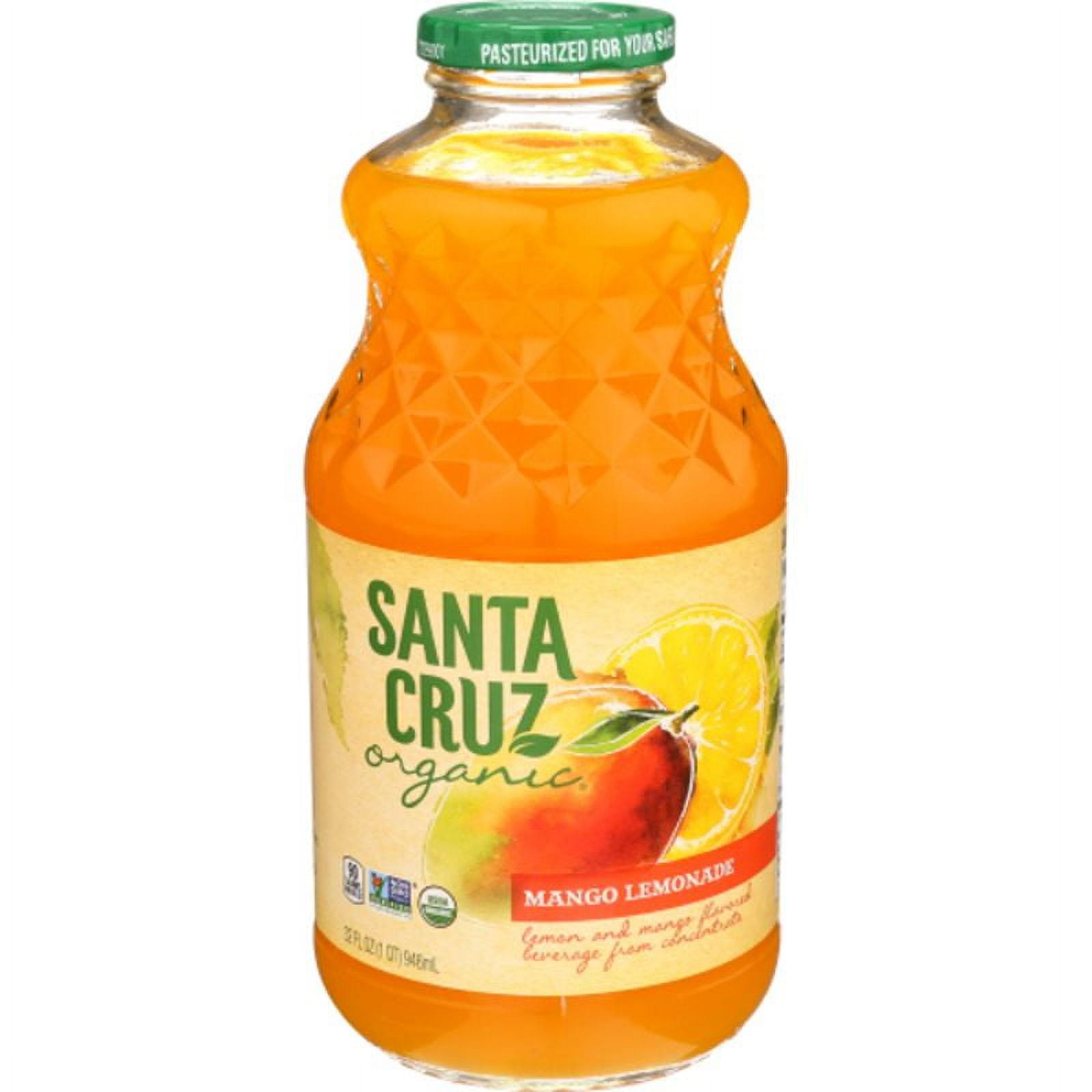 Santa Cruz Organic Lemonade Mango - 32 fl oz Pack of 3 - Walmart.com