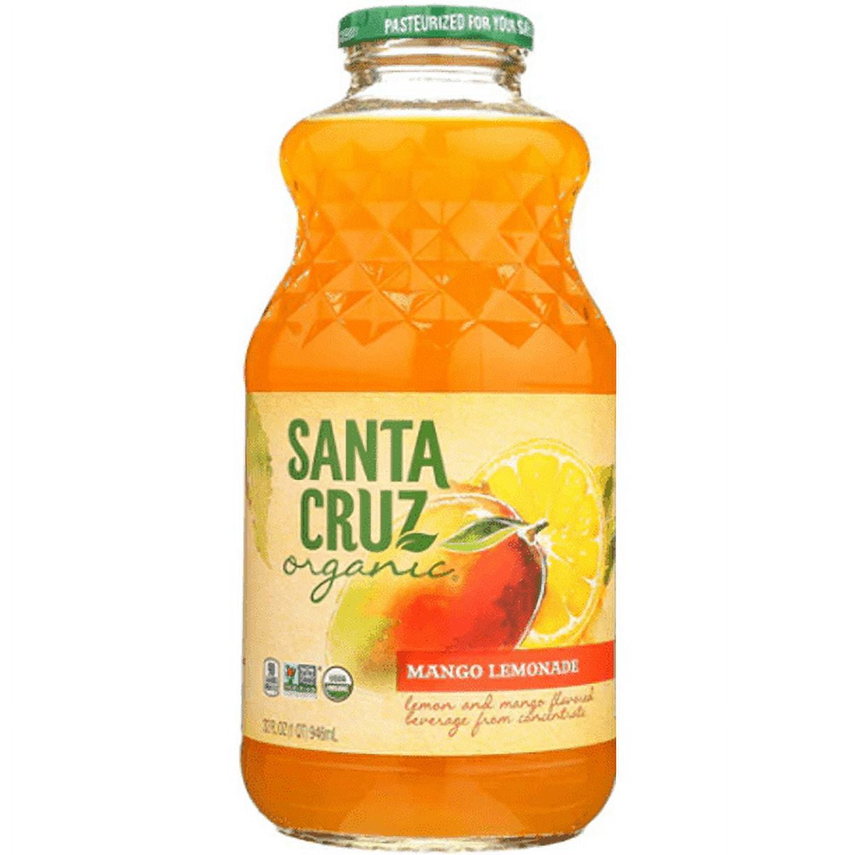 Santa Cruz Organic Lemonade Mango - 32 fl oz Pack of 3 - Walmart.com