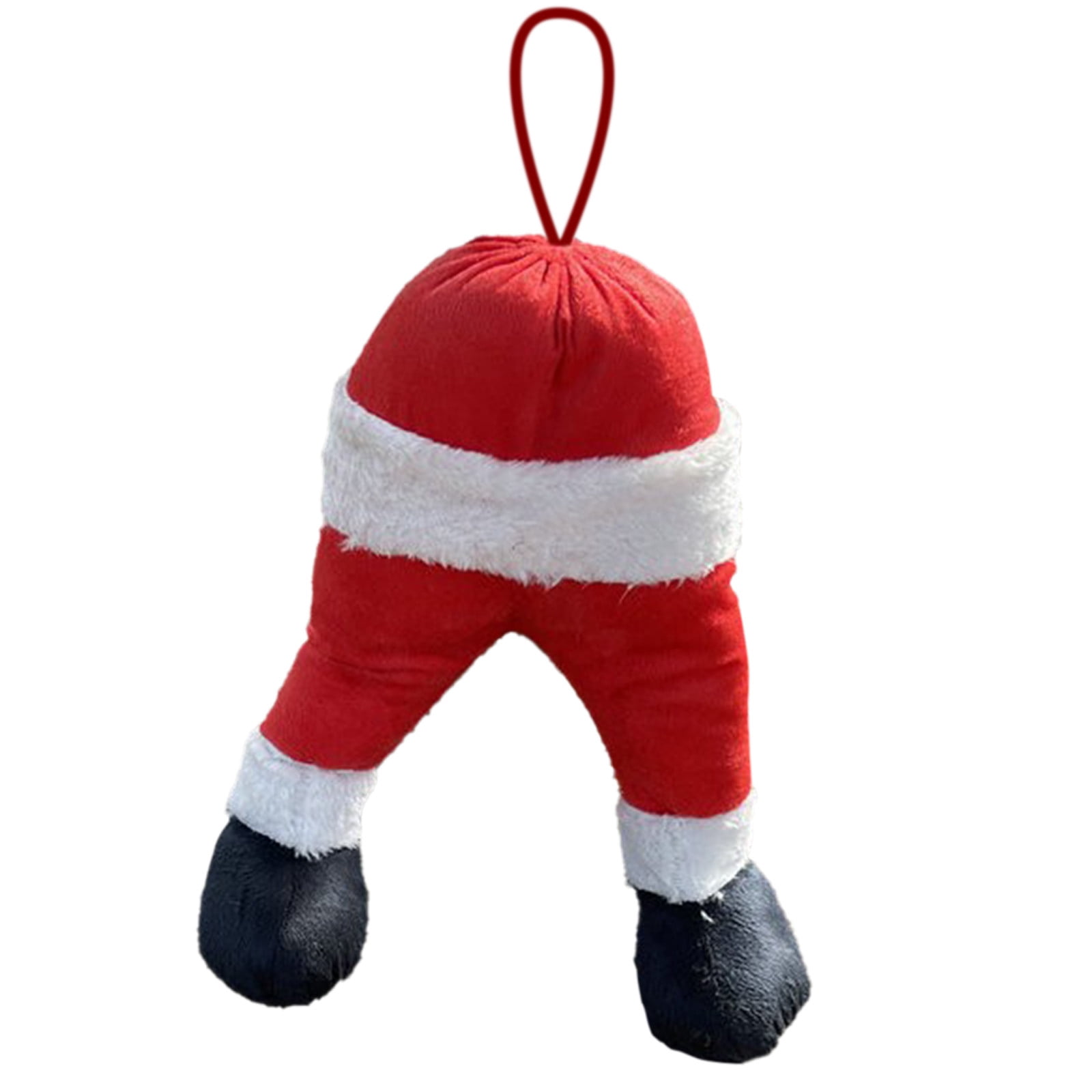 Santa Elf Leg,14.5 Inch Christmas Elf Legs with Black Shoes,Plush Santa ...