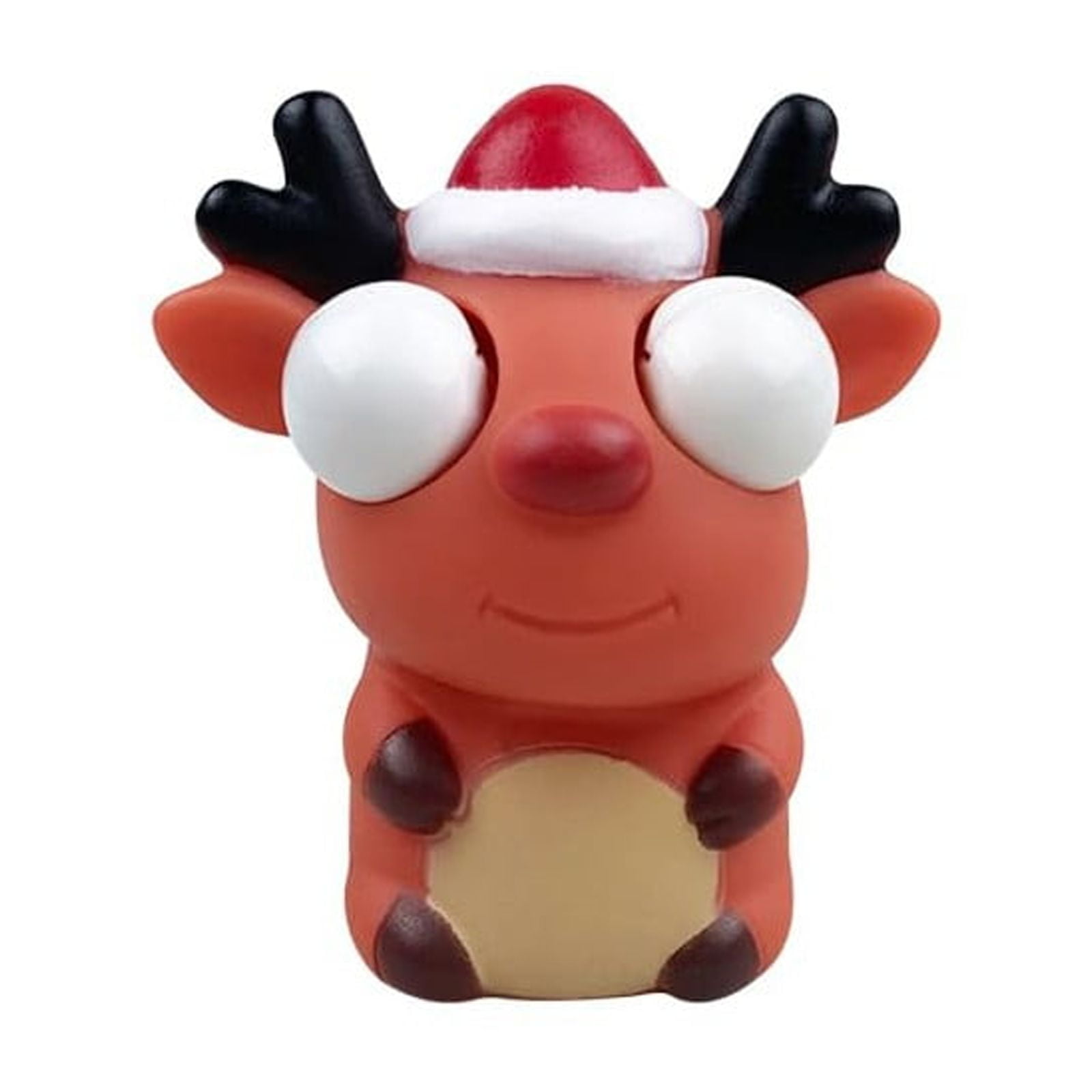 Santa Elk Squeeze Toy & Squeeze Eye Blast Loose Hand Rebound Doll ...