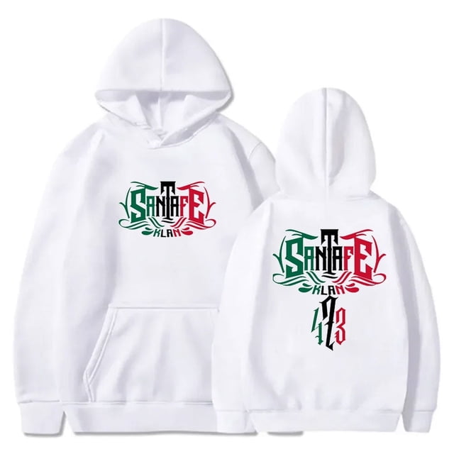 Santa Fe Klan 473 Logo Pullover Hoodies Rapper North America Tour Merch ...