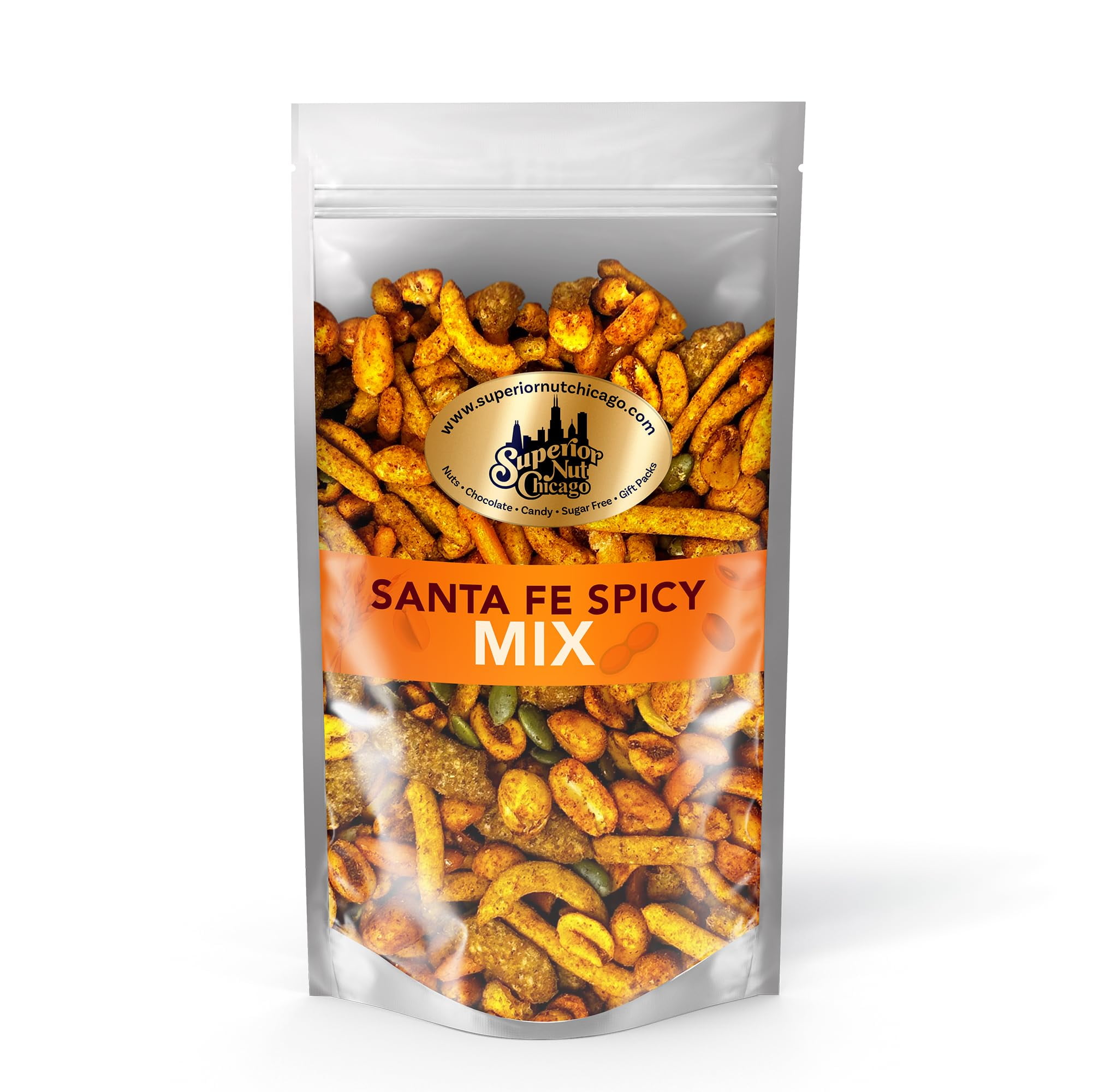 Santa Fe Trail Mix - MDA05 Spicy Mix - hot spicy peanuts, hot Cajun ...